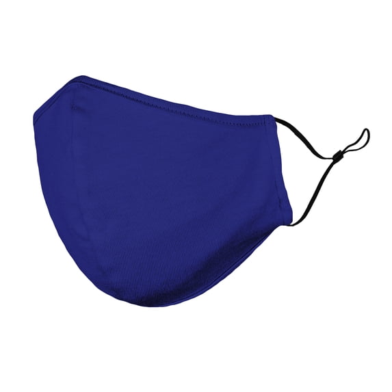 DALIX Cloth Face Mask Reuseable Washable in Royal Blue Made in USA - S ...