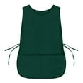 "DALIX Cobbler Apron, Dark Green, Double Sided Smock with 2 Pockets, 28 ...