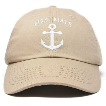 DALIX Matching Captain And First Mate Hat Set Embroidered Ball Cap in ...