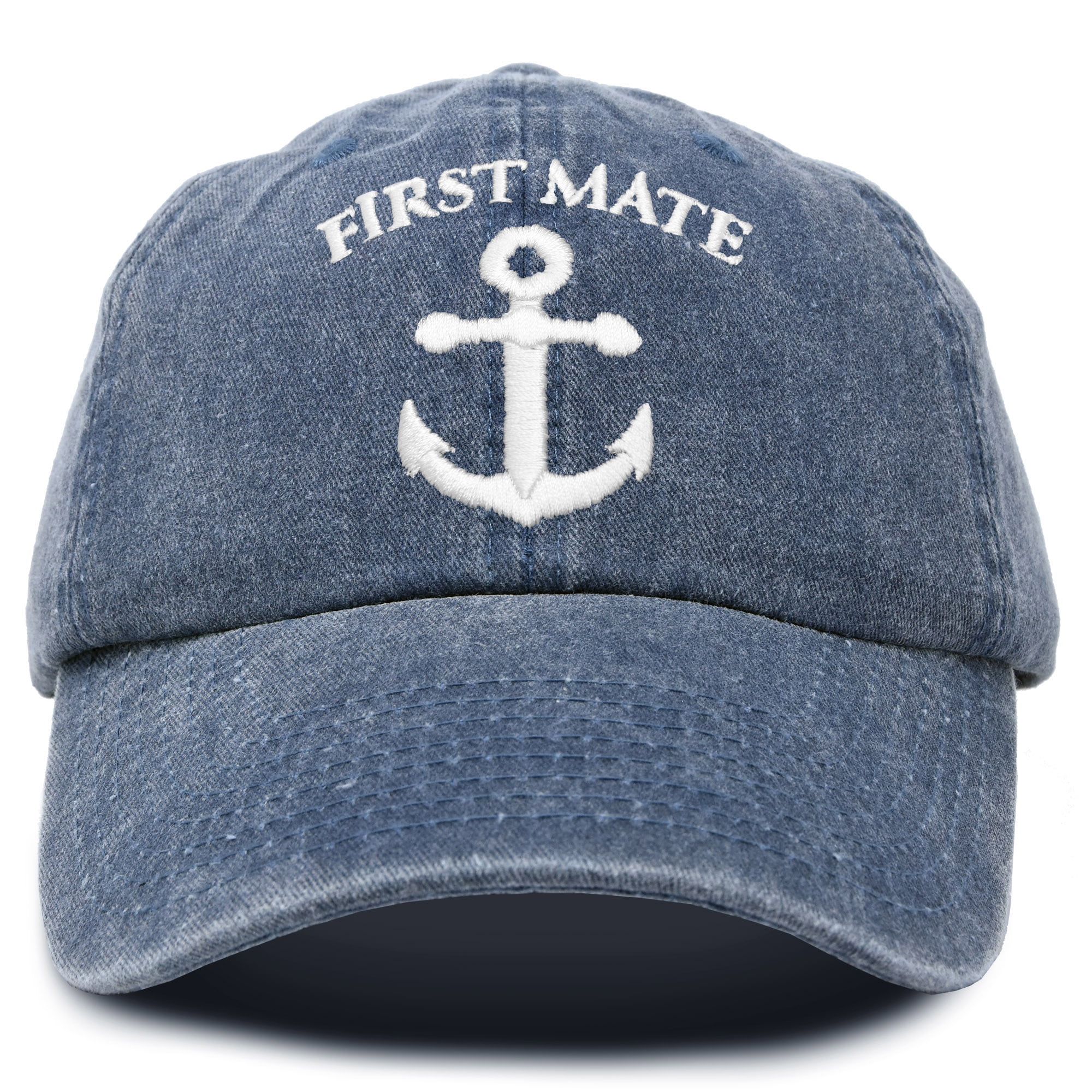 DALIX First Mate Hat Sailing Baseball Cap Sailor Gift Men Women Vintage ...