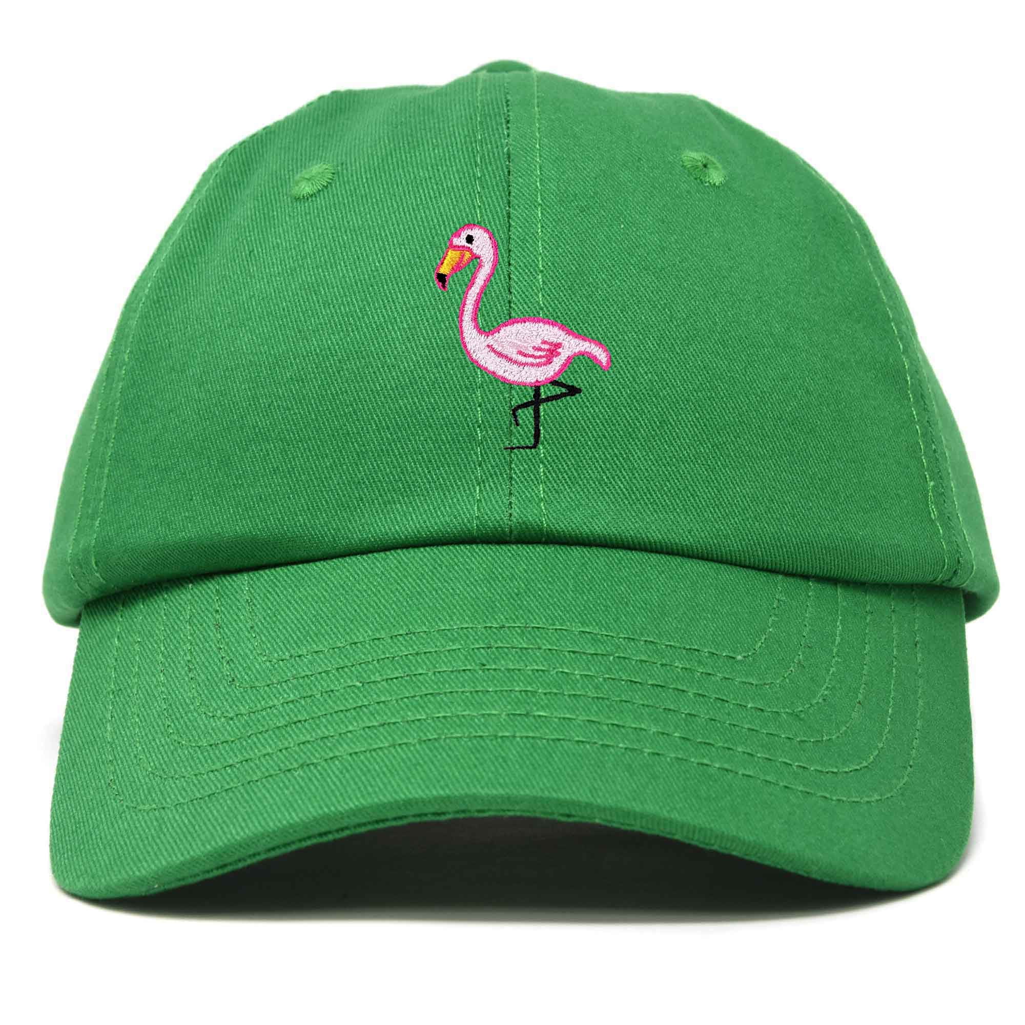 DALIX Flamingo Hat Women's Baseball Cap in Kelly Green - Walmart.com