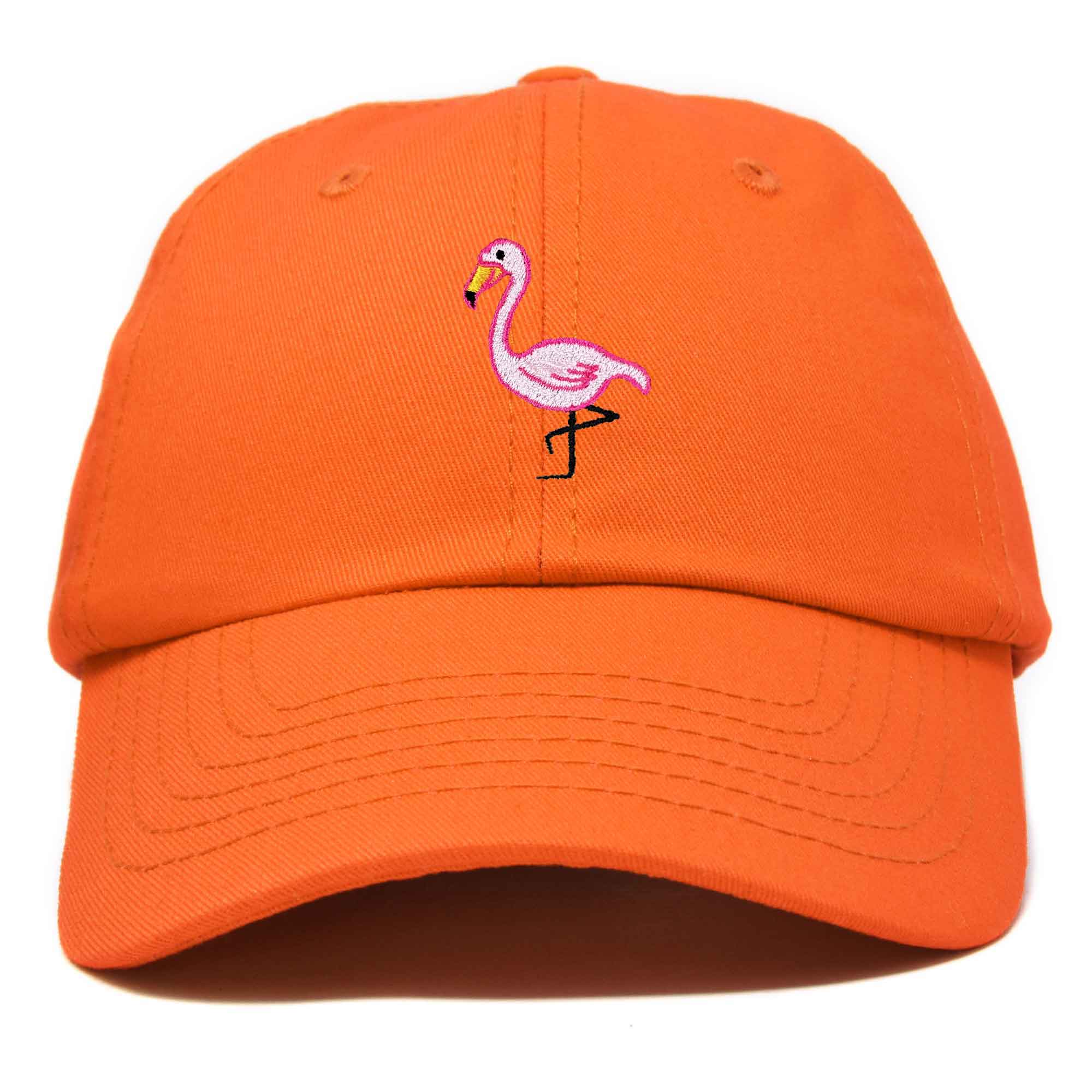 DALIX Flamingo Hat Women's Baseball Cap in Orange - Walmart.com