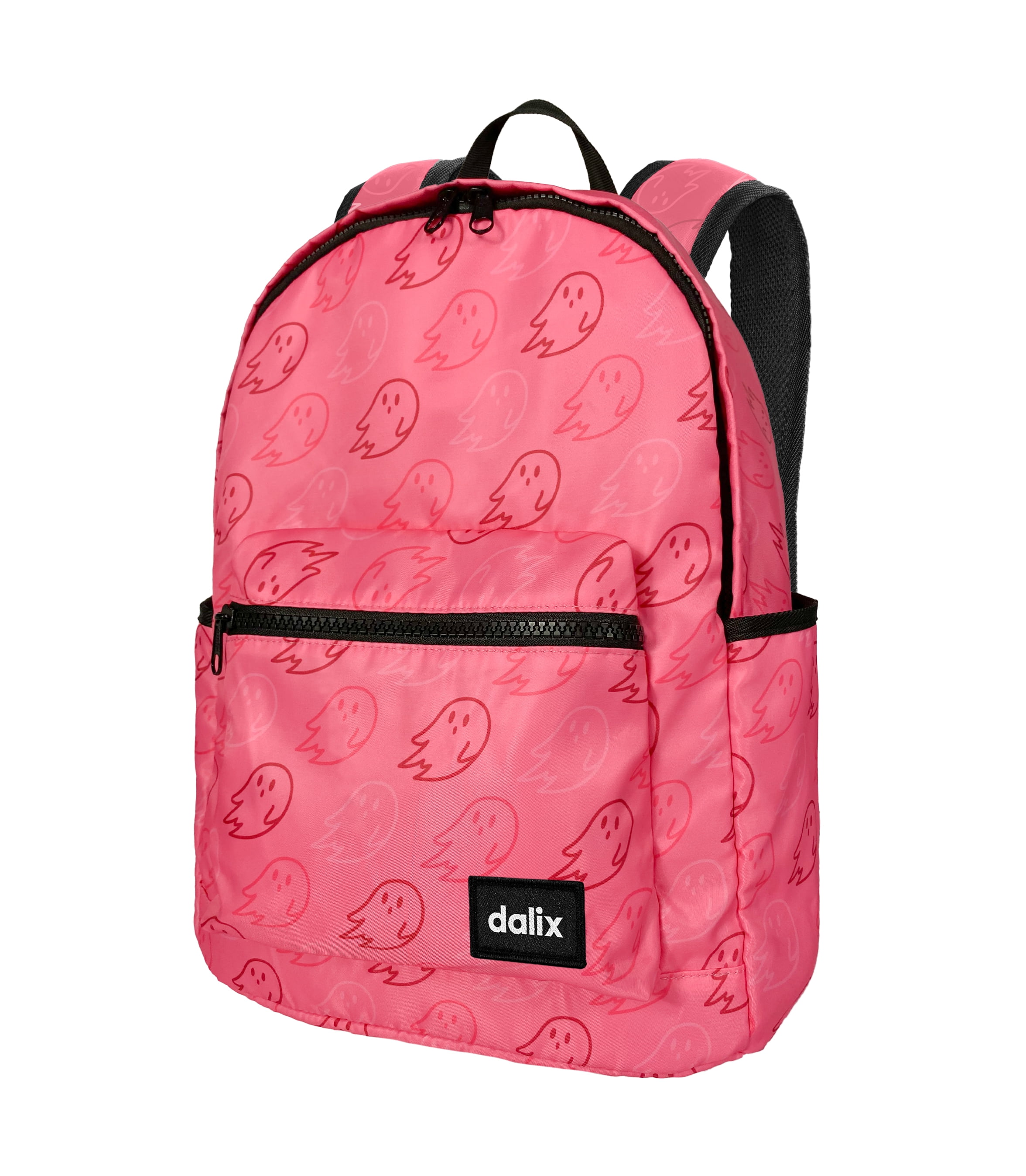 DALIX Ghost Vibes Backpack in Hot Pink for Travel Laptop Book Bag for Men Women - Walmart.com