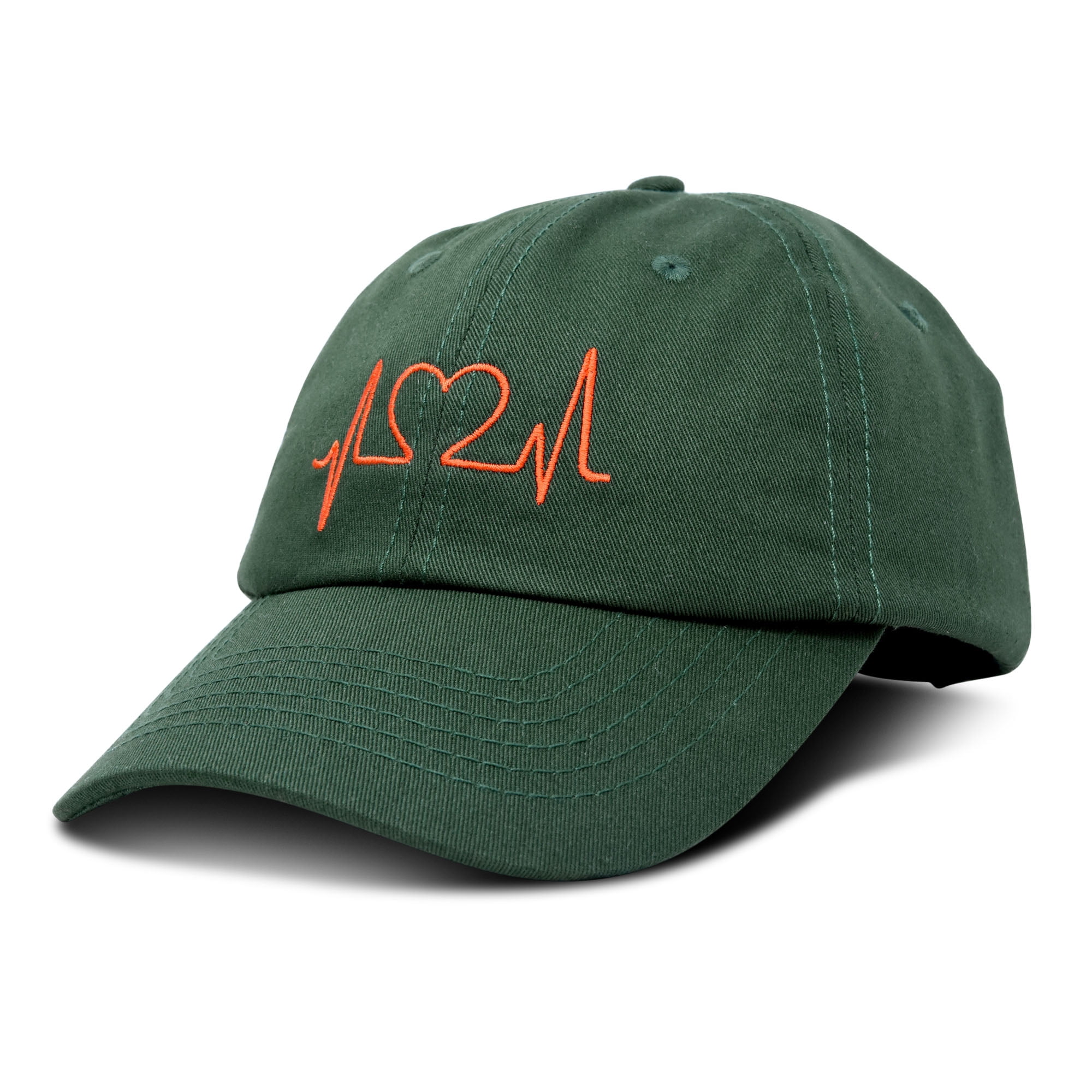 DALIX Heartbeat RN Nurse Hat EKG Baseball Cap Medical Fitness in Dark ...