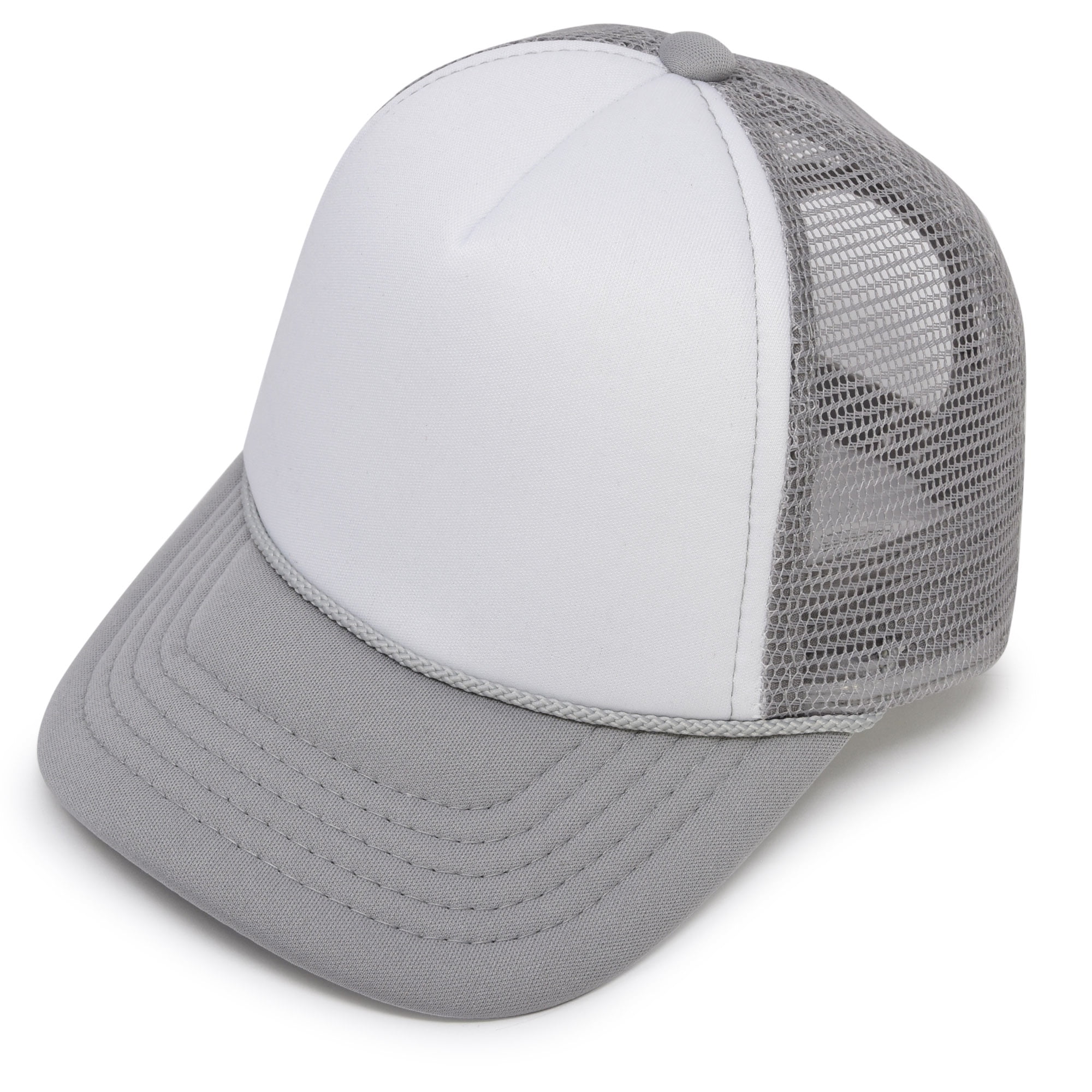 DALIX Infant Trucker Hat Baby Cap Tiny Extra Small Girls Boys in Gray ...