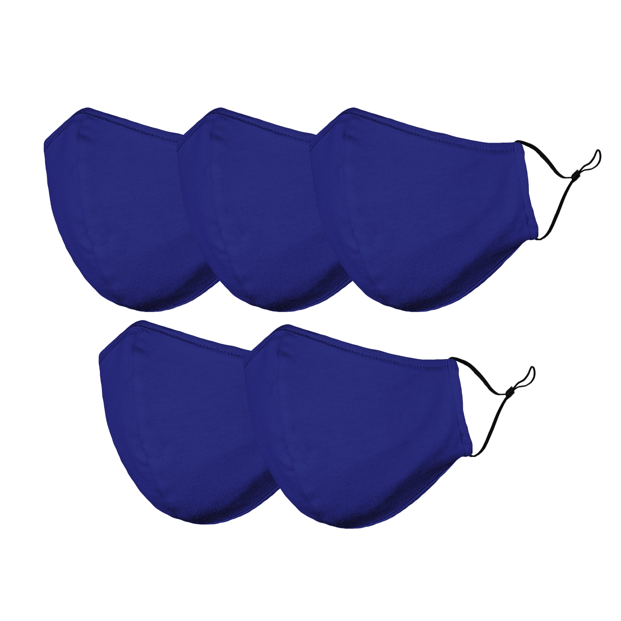 DALIX Kids Cotton Face Mask Reuseable Washable in Royal Blue Made in ...