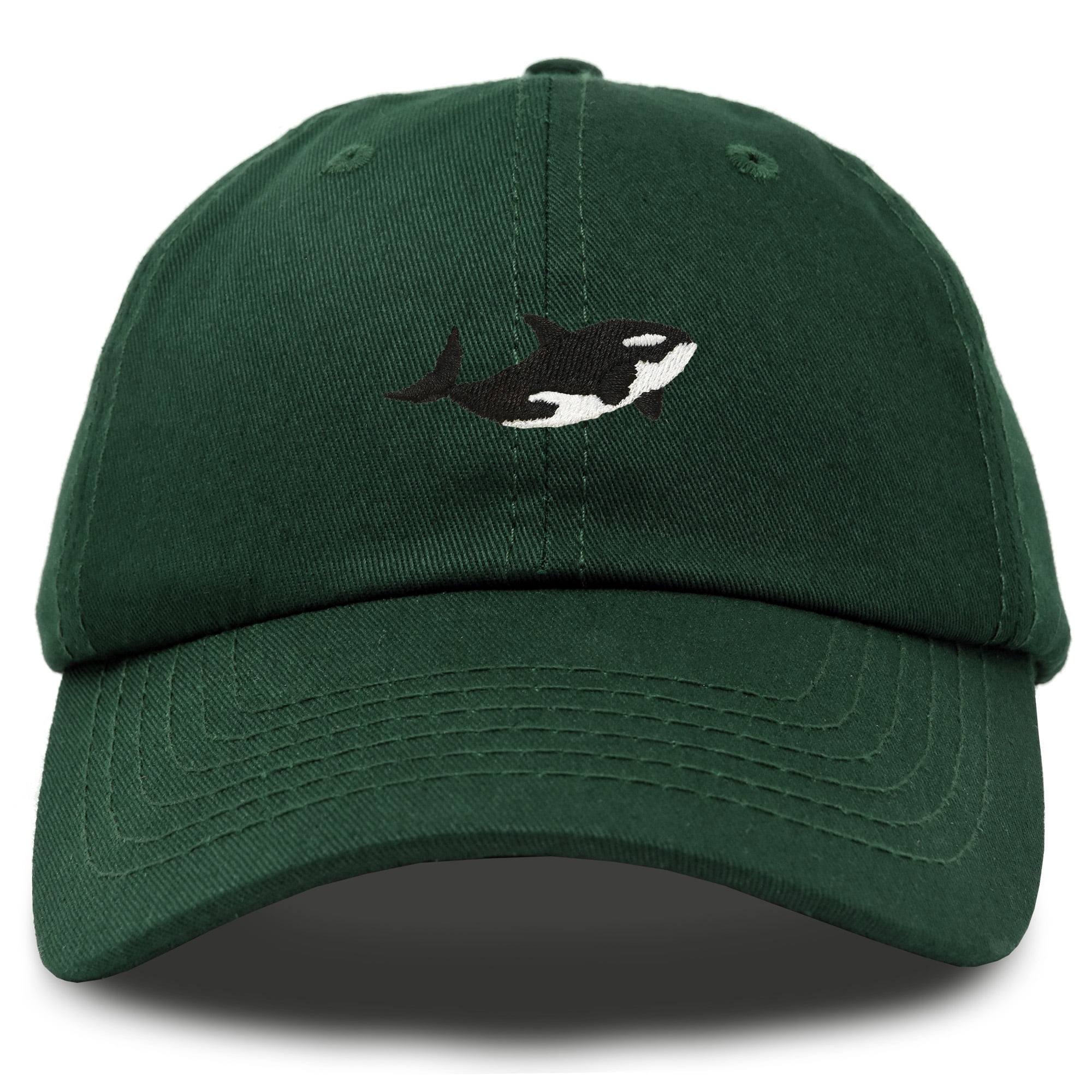 DALIX Killer Whale Hat Orca Marine Life Baseball Cap in Dark Green ...