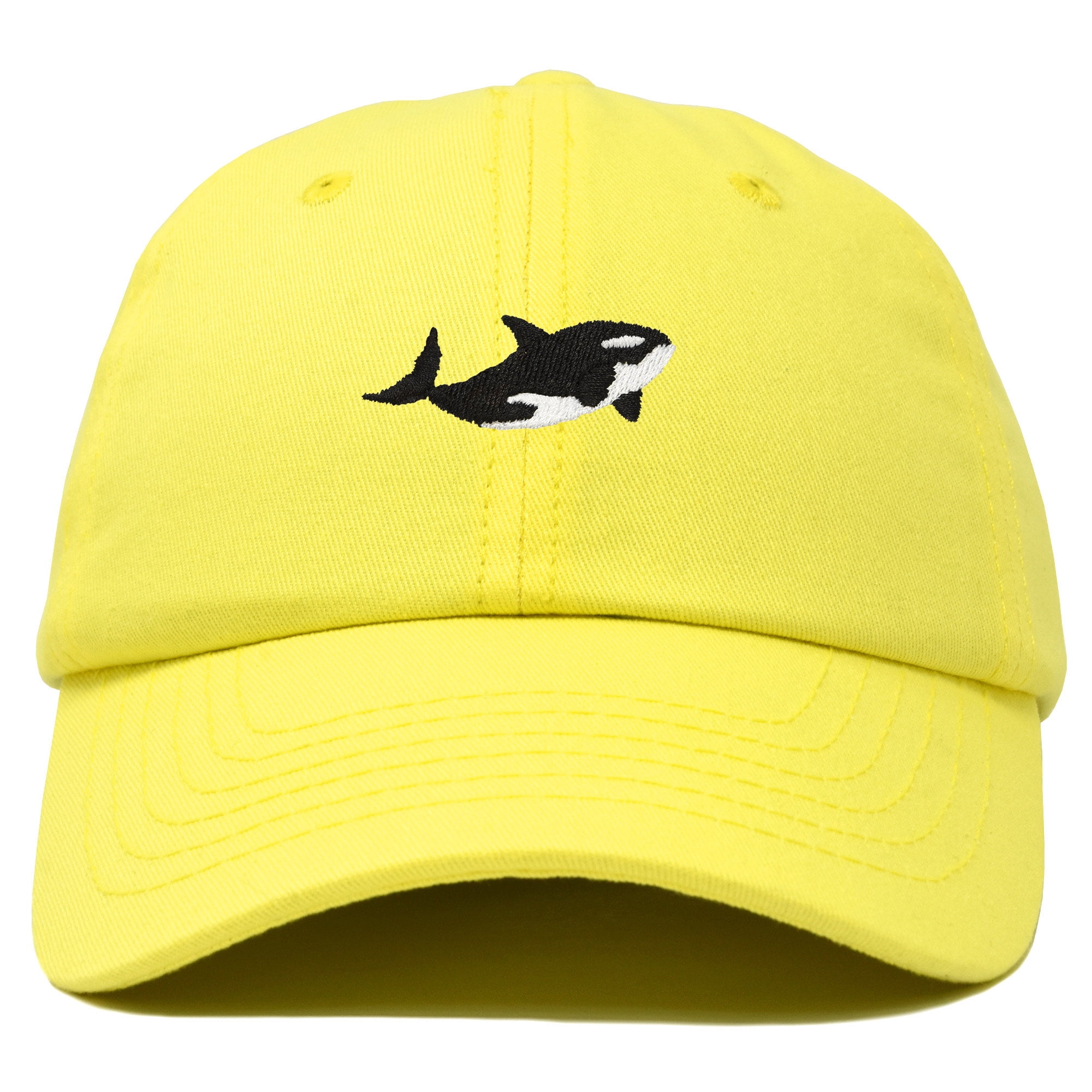 DALIX Killer Whale Hat Orca Marine Life Baseball Cap in Minion Yellow ...