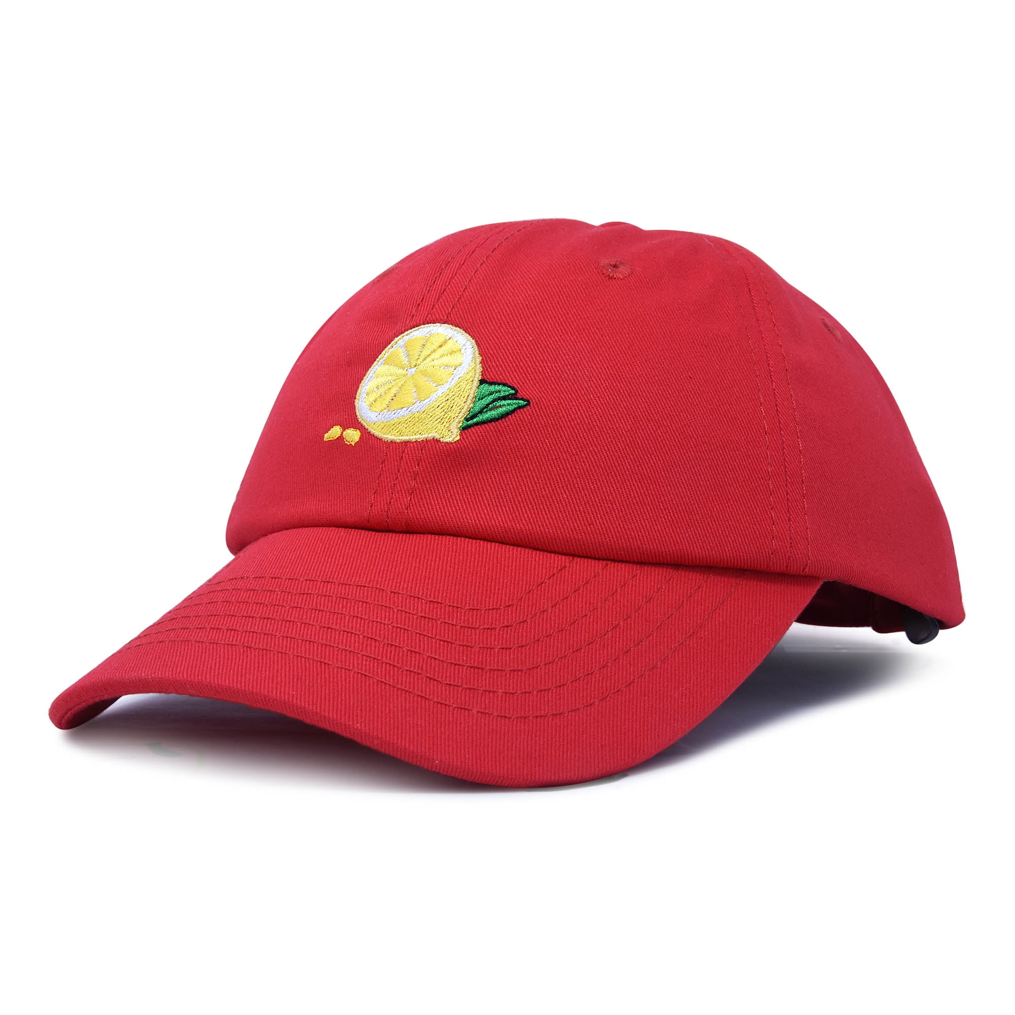 DALIX Lemon Hat Baseball Cap in Red - Walmart.com