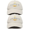 DALIX Matching Captain And First Mate Hat Set Embroidered Ball Cap in ...