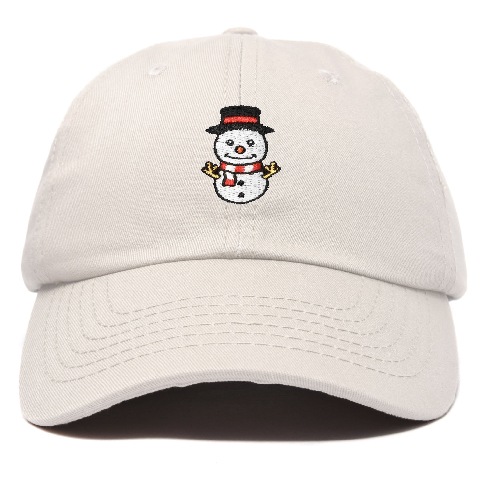 DALIX Mini Snowman Hat Ladies Womens Baseball Cap in Beige - Walmart.com