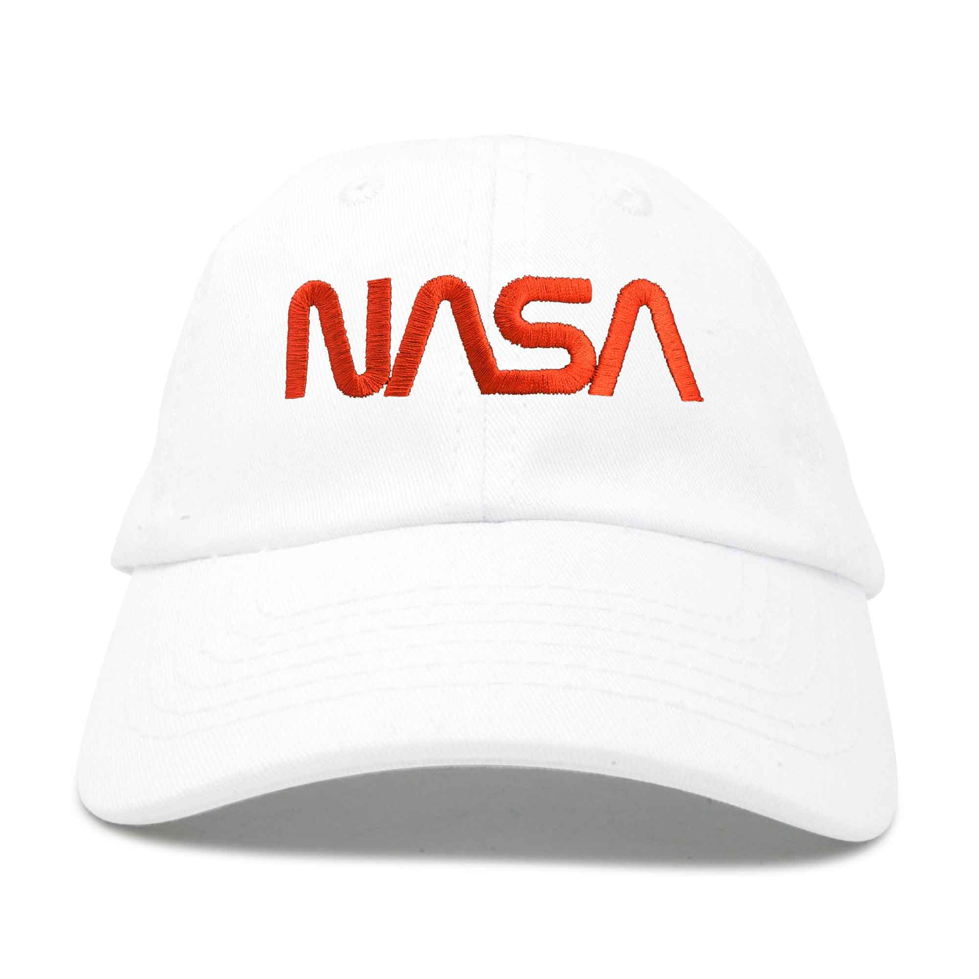 DALIX NASA Red Worm Infant Hat Baseball Cap Girls Boys in White ...