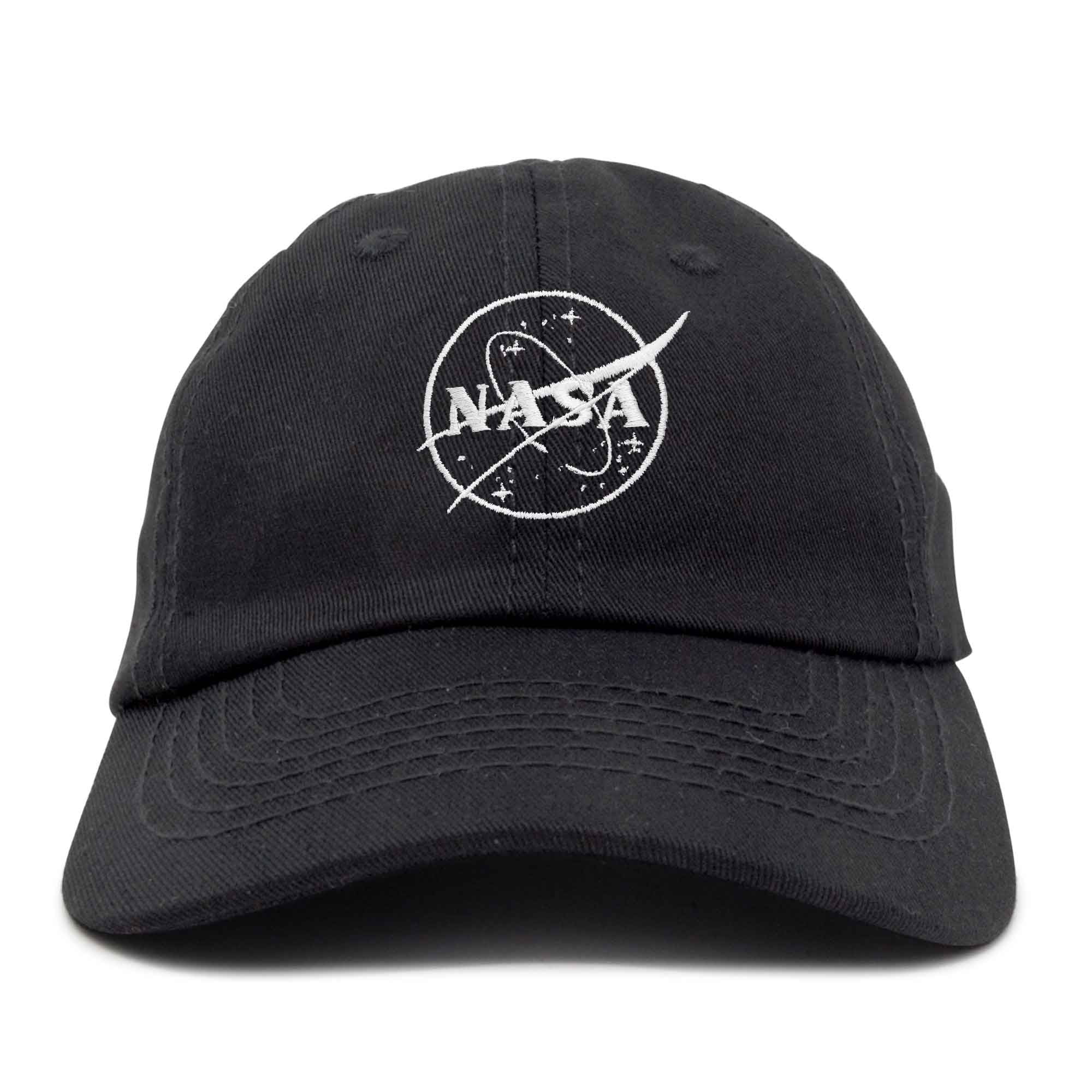 DALIX NASA White Meatball Infant Hat Baseball Cap Girls Boys in Black ...