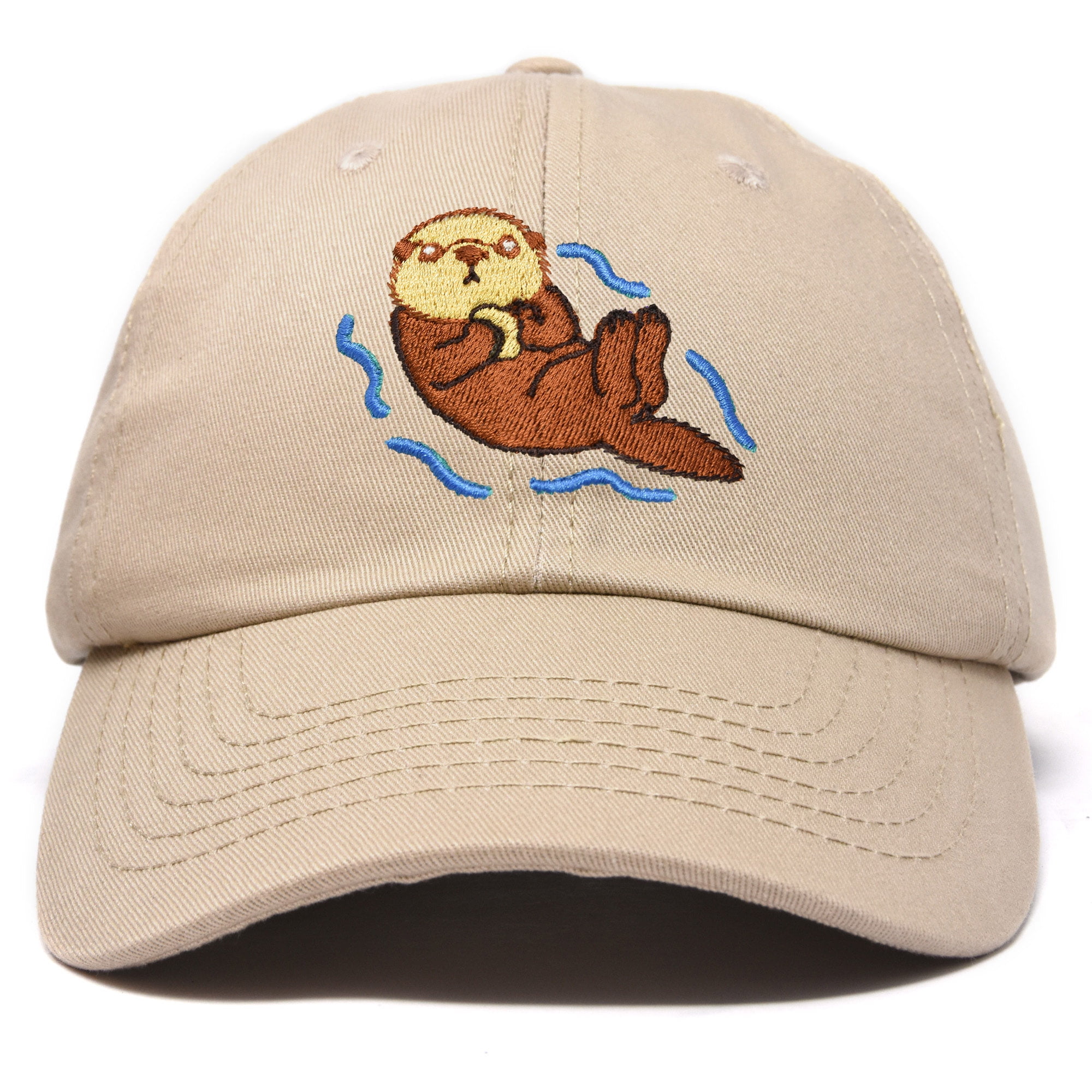 DALIX Otter Cap Animal Dad Hat Embroidered Nature Mom Baseball Cap in ...