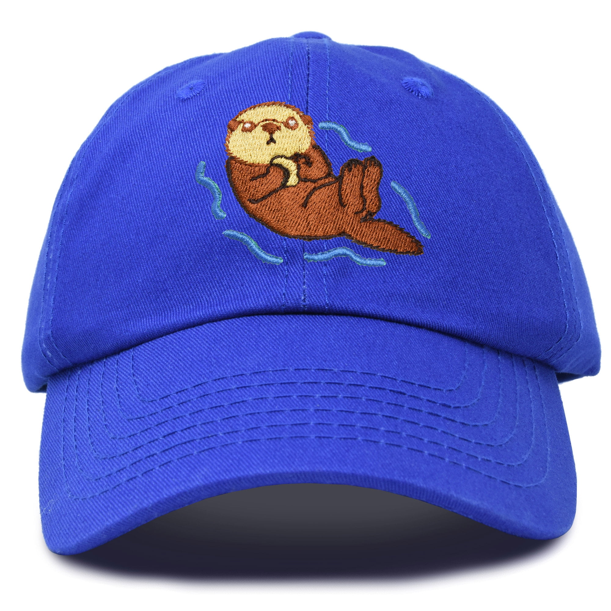 DALIX Otter Cap Animal Dad Hat Embroidered Nature Mom Baseball Cap in ...
