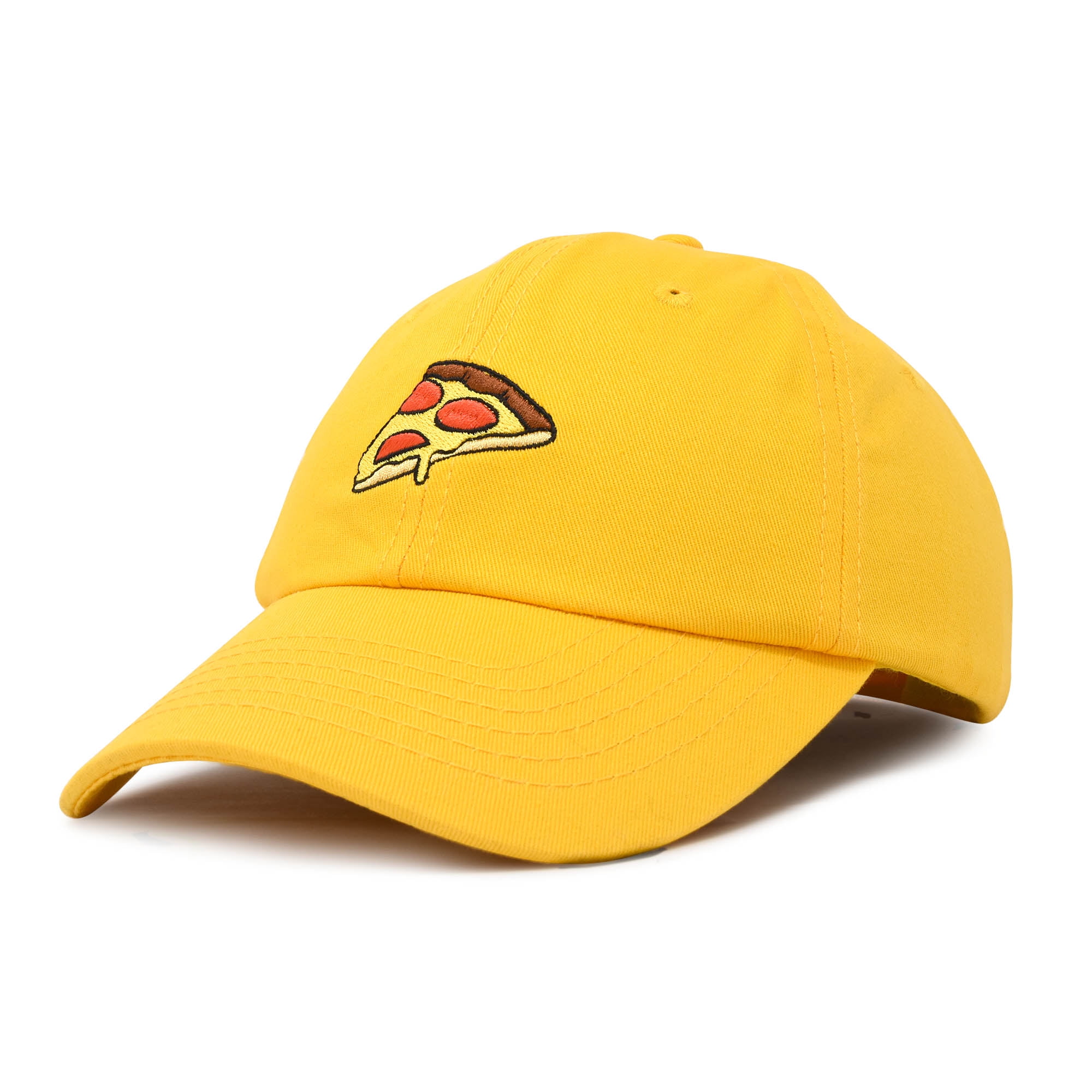 DALIX Pizza Slice Hat Baseball Cap in Gold - Walmart.com