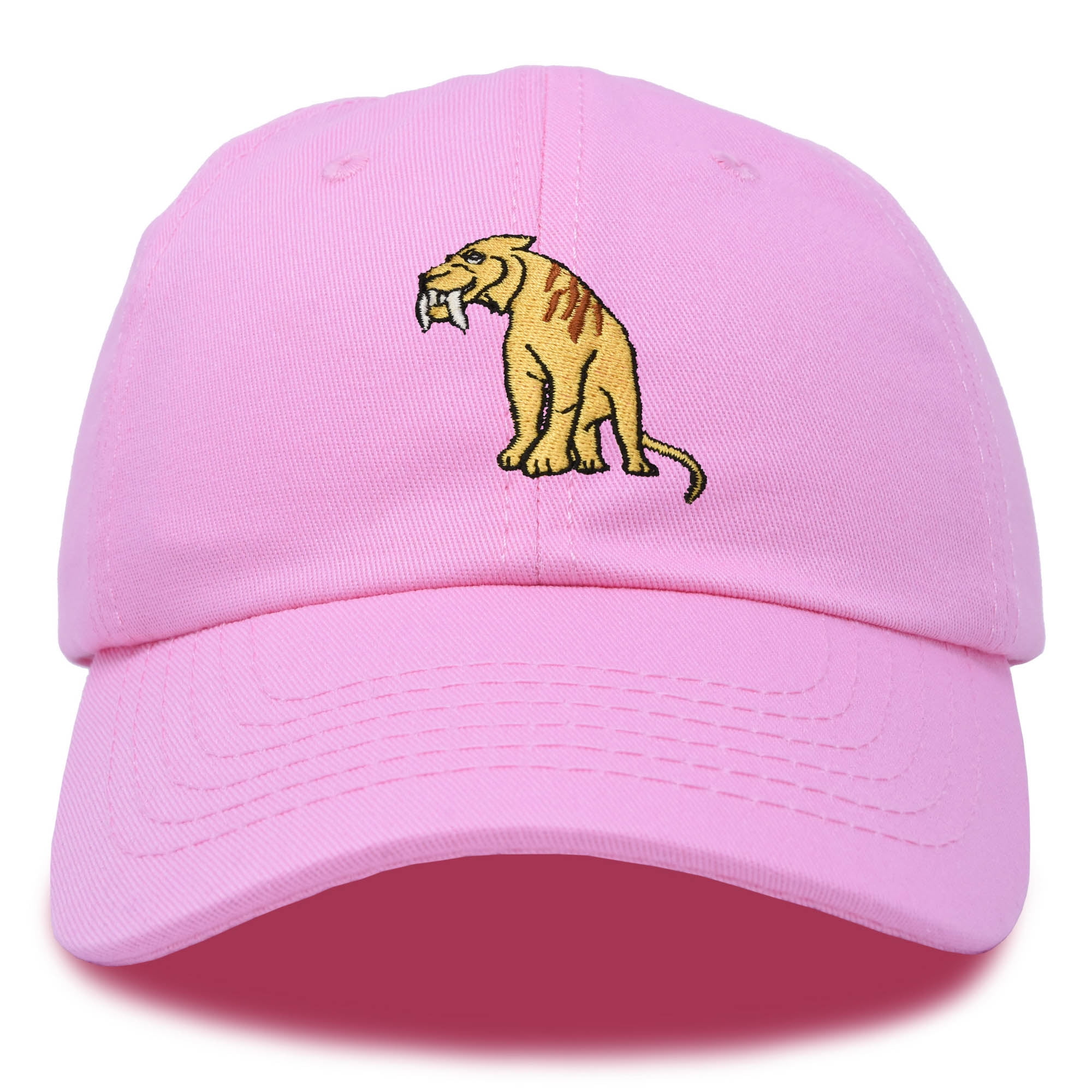 DALIX Sabertooth Tiger Kids Hat Boys Girls Baseball Cap in Pink ...
