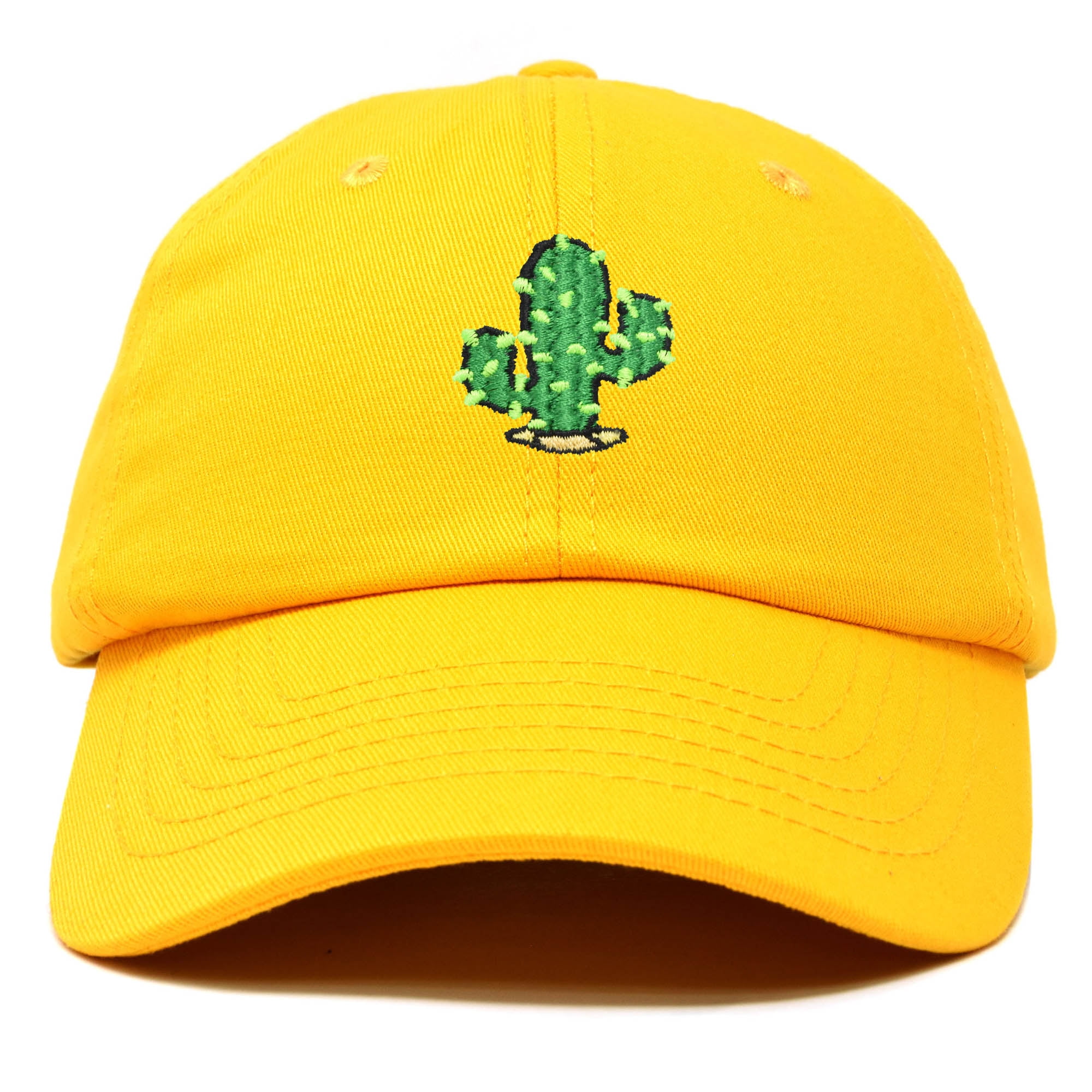 DALIX Saguaro Cactus Hat Womens Succulent Baseball Cap in Gold ...