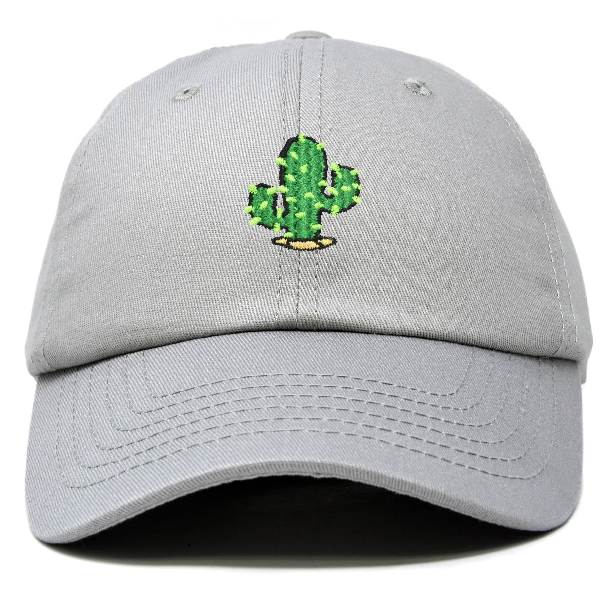 DALIX Saguaro Cactus Hat Womens Succulent Baseball Cap in Gray ...