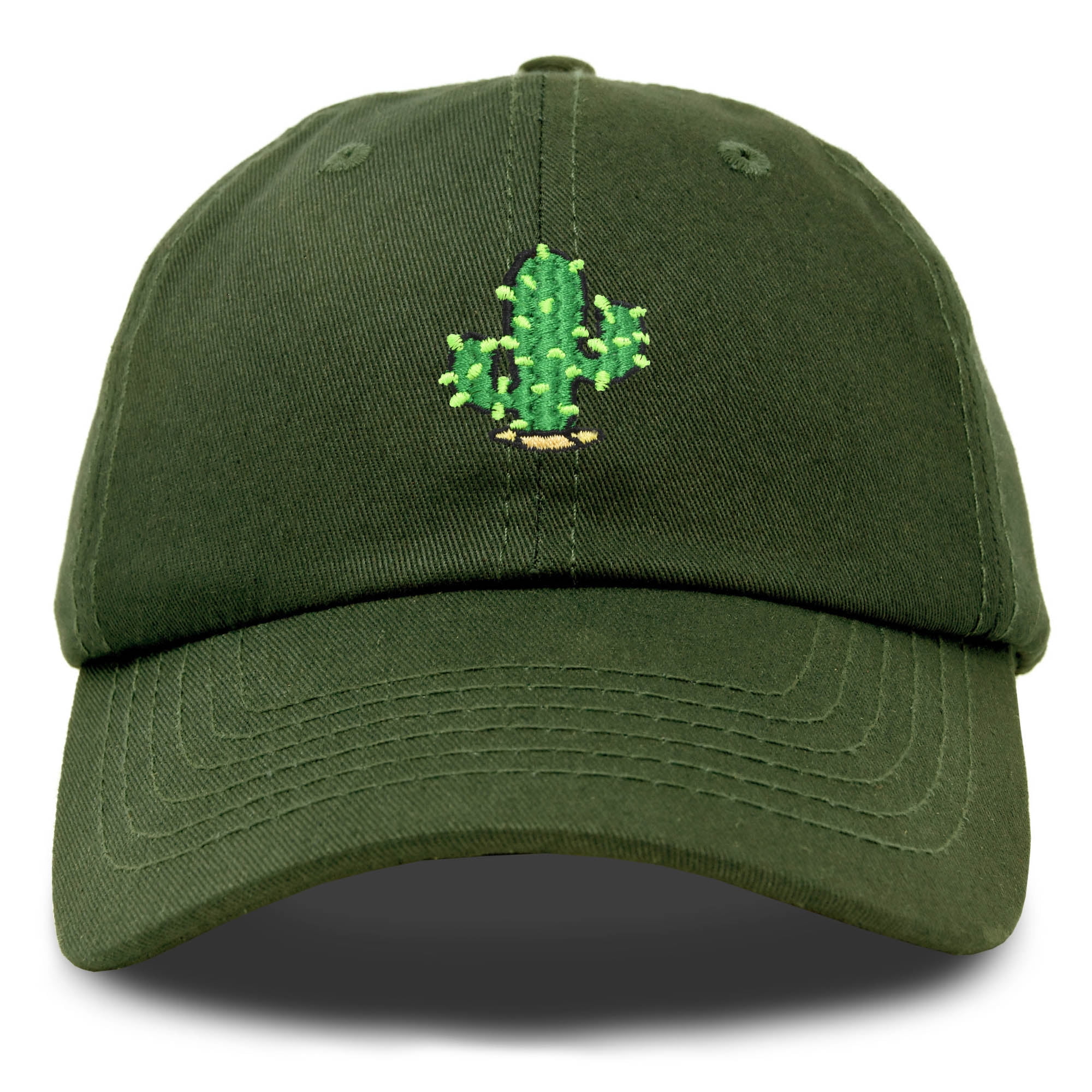 DALIX Saguaro Cactus Hat Womens Succulent Baseball Cap in Olive ...