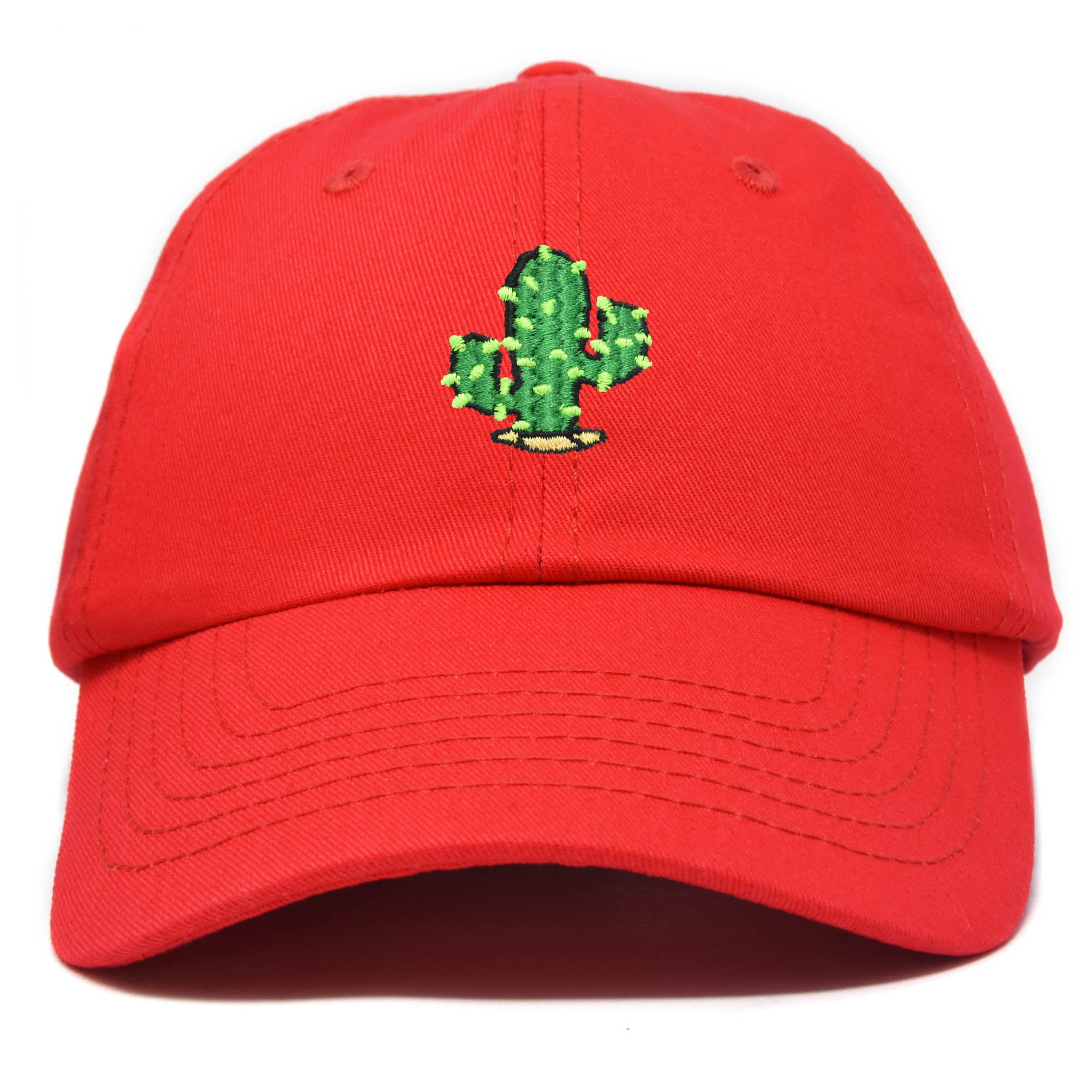 DALIX Saguaro Cactus Hat Womens Succulent Baseball Cap in Red - Walmart.com