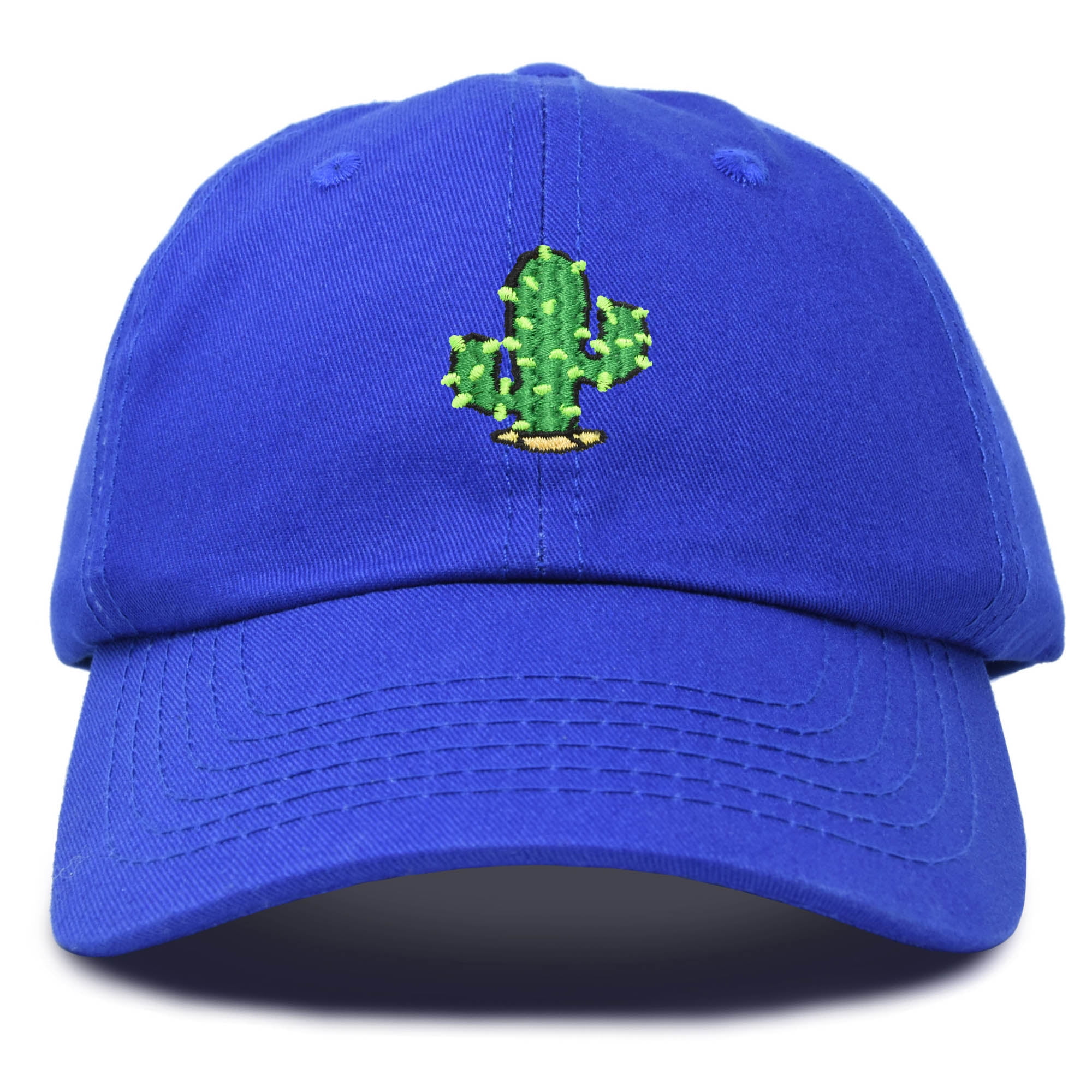 DALIX Saguaro Cactus Hat Womens Succulent Baseball Cap in Royal Blue ...