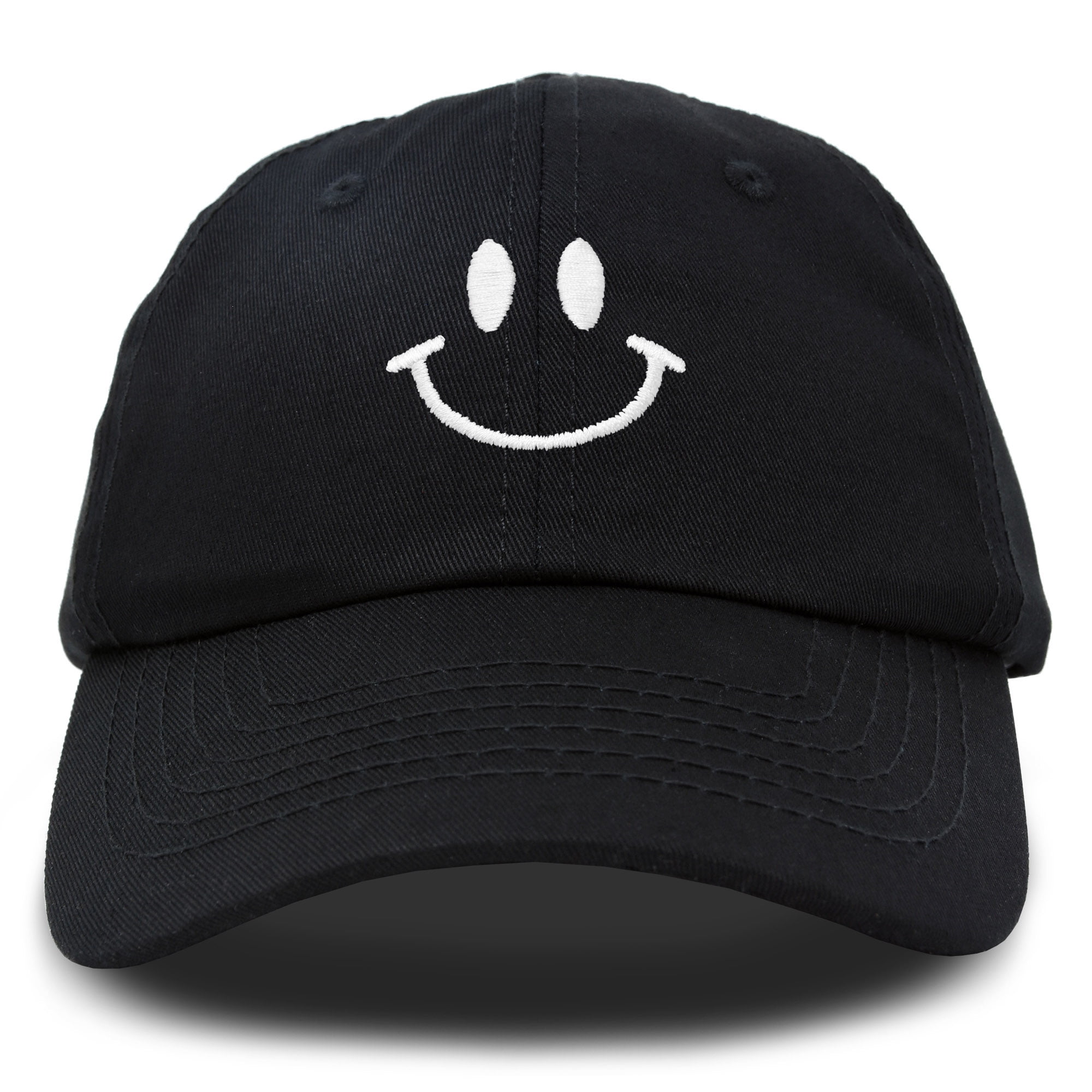 DALIX Smile Face Baseball Cap Smiling Happy Dad Hat Men Women Teens in ...