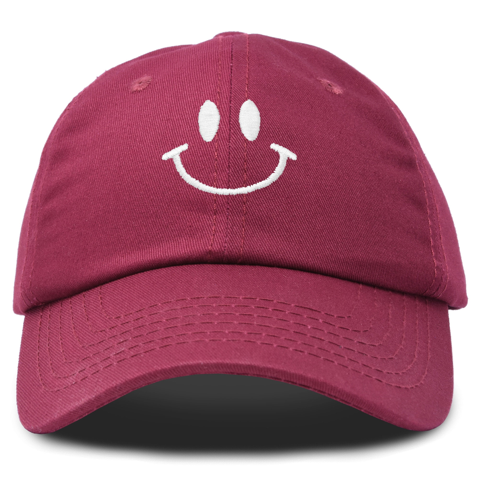 DALIX Smile Face Baseball Cap Smiling Happy Dad Hat Men Women Teens in ...