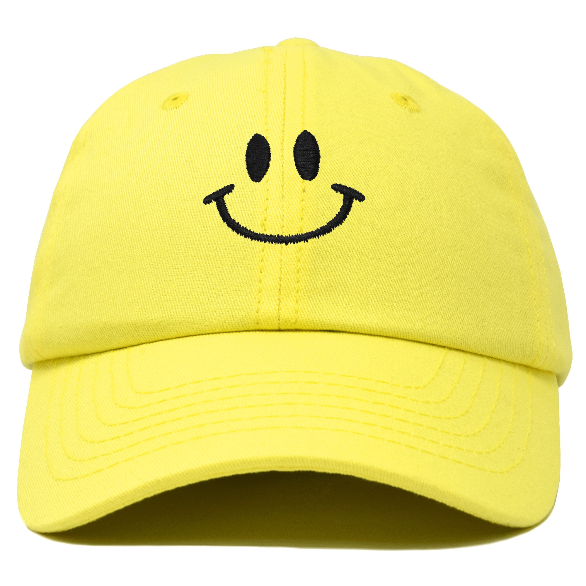 DALIX Smile Face Baseball Cap Smiling Happy Dad Hat Men Women Teens in ...