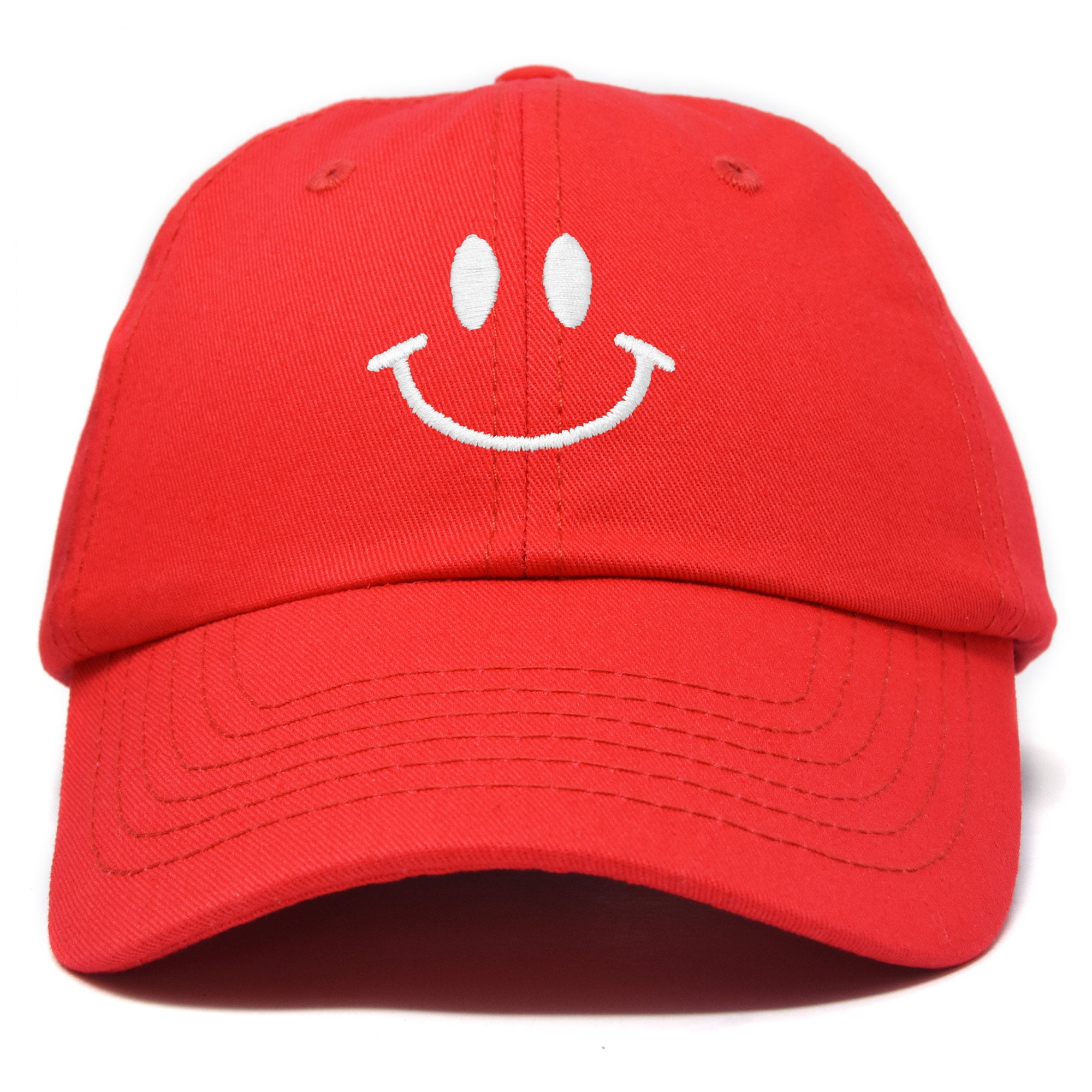 DALIX Smile Face Baseball Cap Smiling Happy Dad Hat Men Women Teens in ...