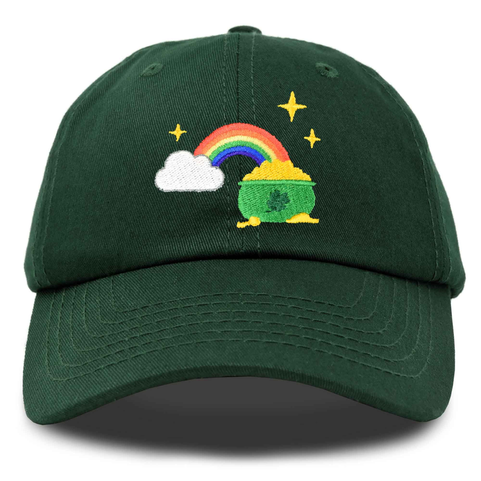 DALIX St. Patricks Pot of Gold Hat Womens Embroidered Baseball Cap in ...