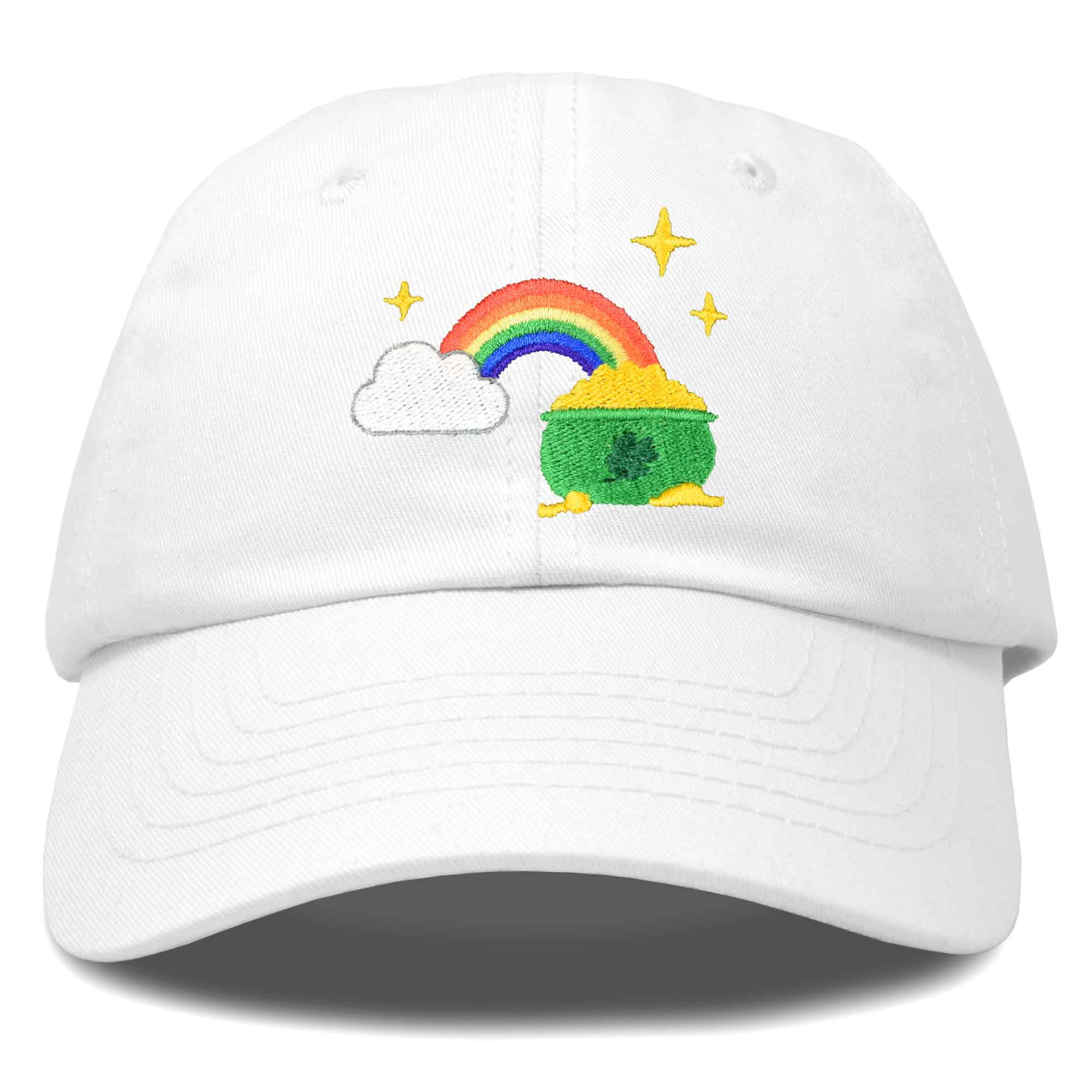 DALIX St. Patricks Pot of Gold Hat Womens Embroidered Baseball Cap in ...