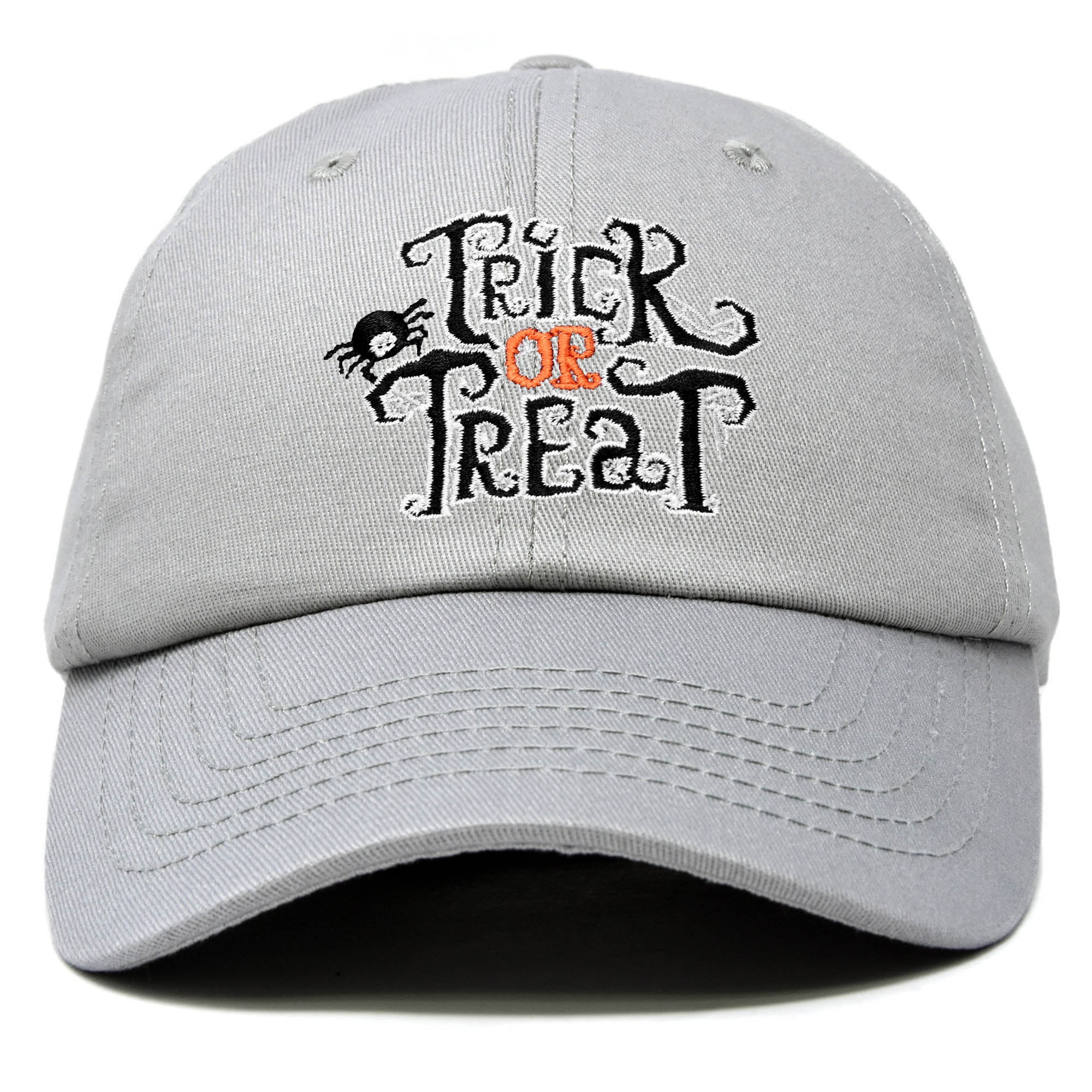 DALIX Trick or Treat Hat Womens Halloween Baseball Cap in Gray ...