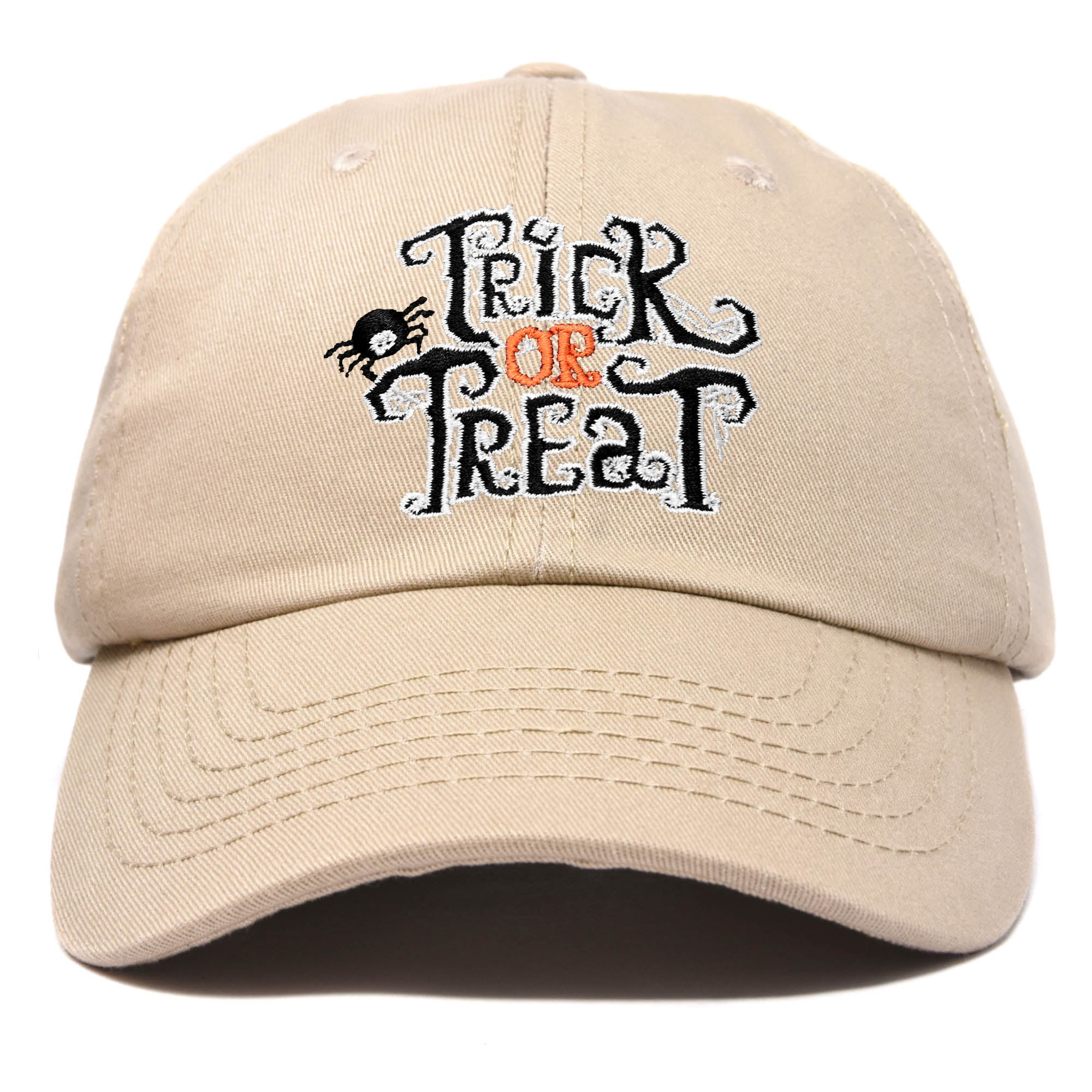 DALIX Trick or Treat Hat Womens Halloween Baseball Cap in Khaki ...