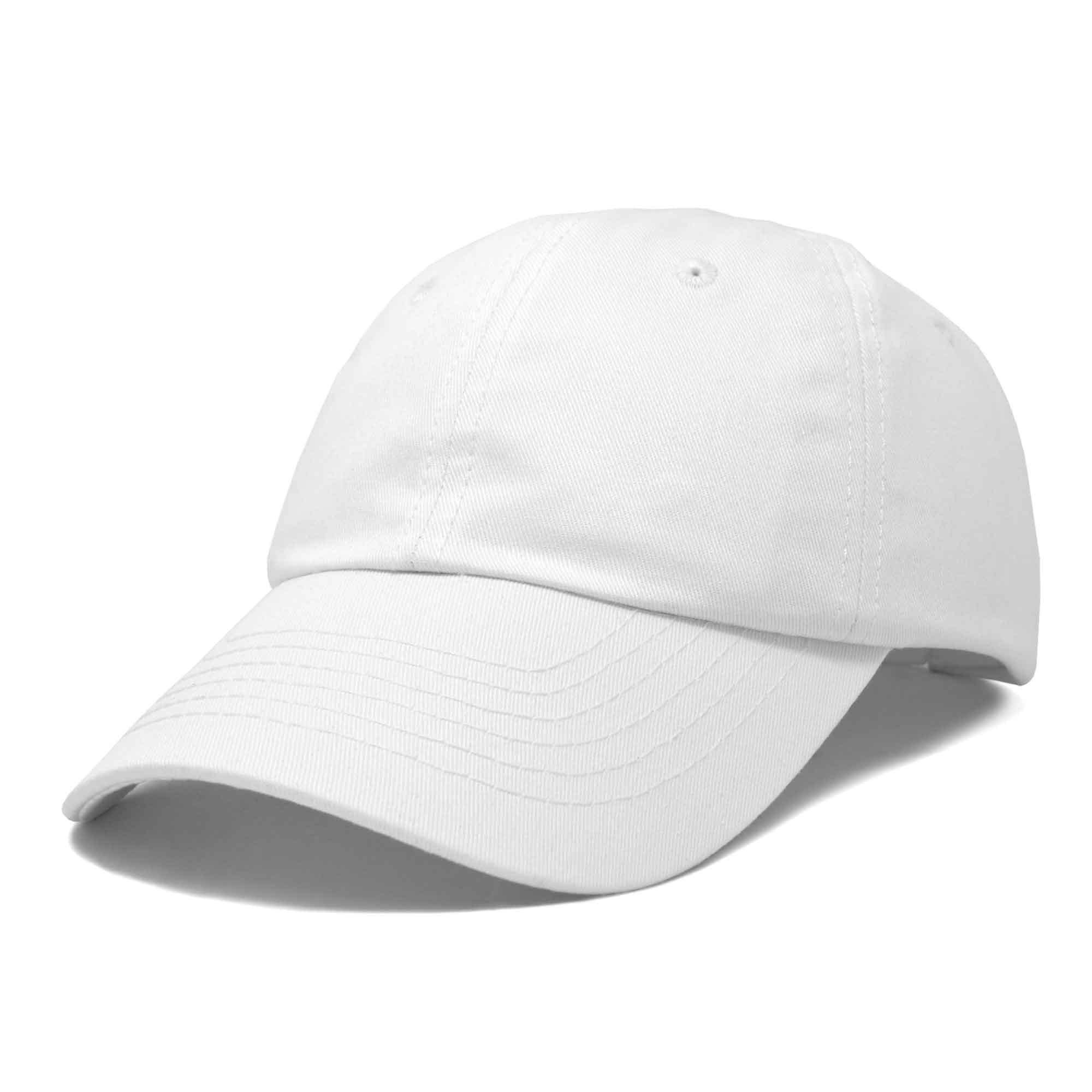 DALIX Womens White Hat, Lightweight 100% Cotton Cap, Breathable, Pastel ...