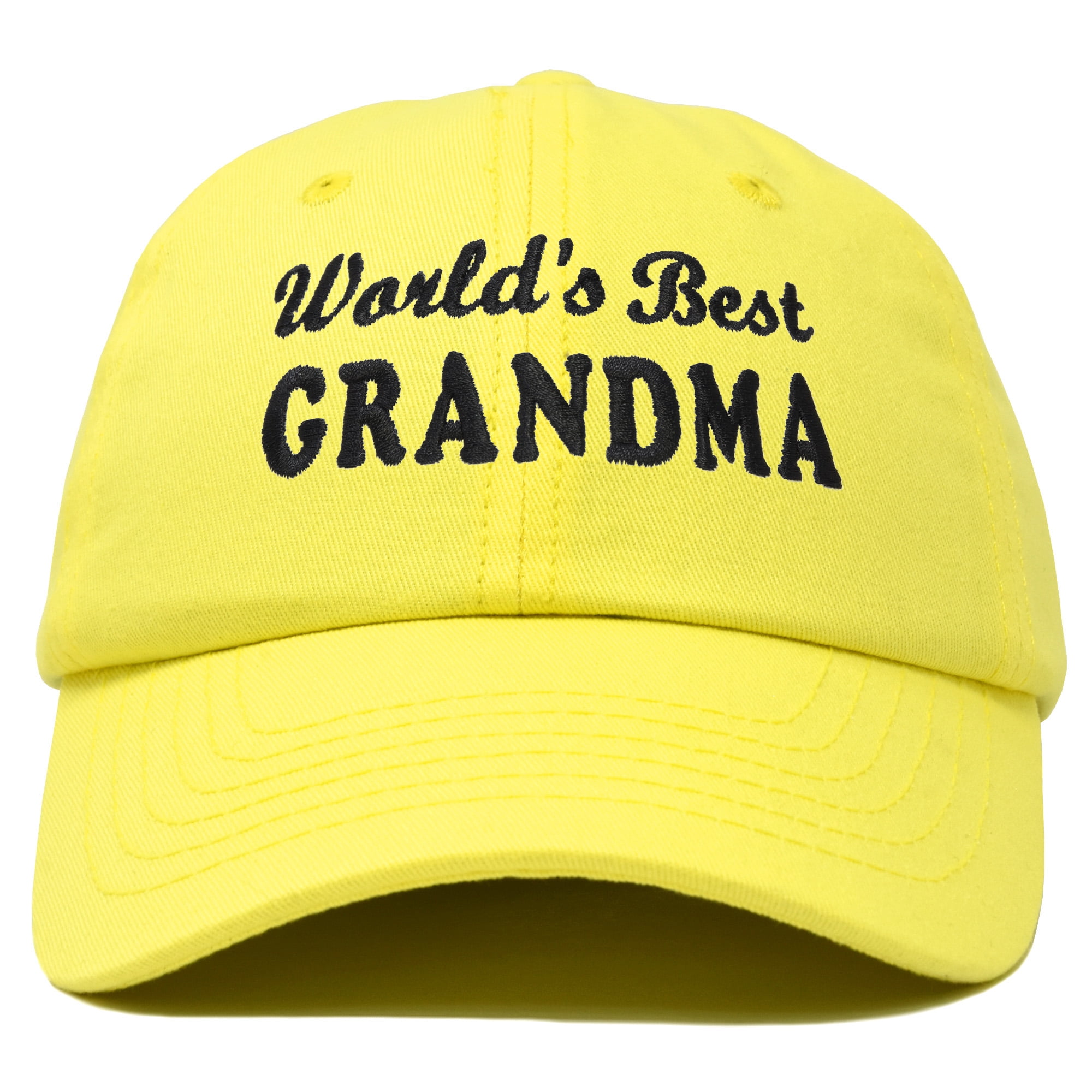 DALIX Worlds Best Grandma Hat Gift Embroidered Cotton Cap in Minion ...