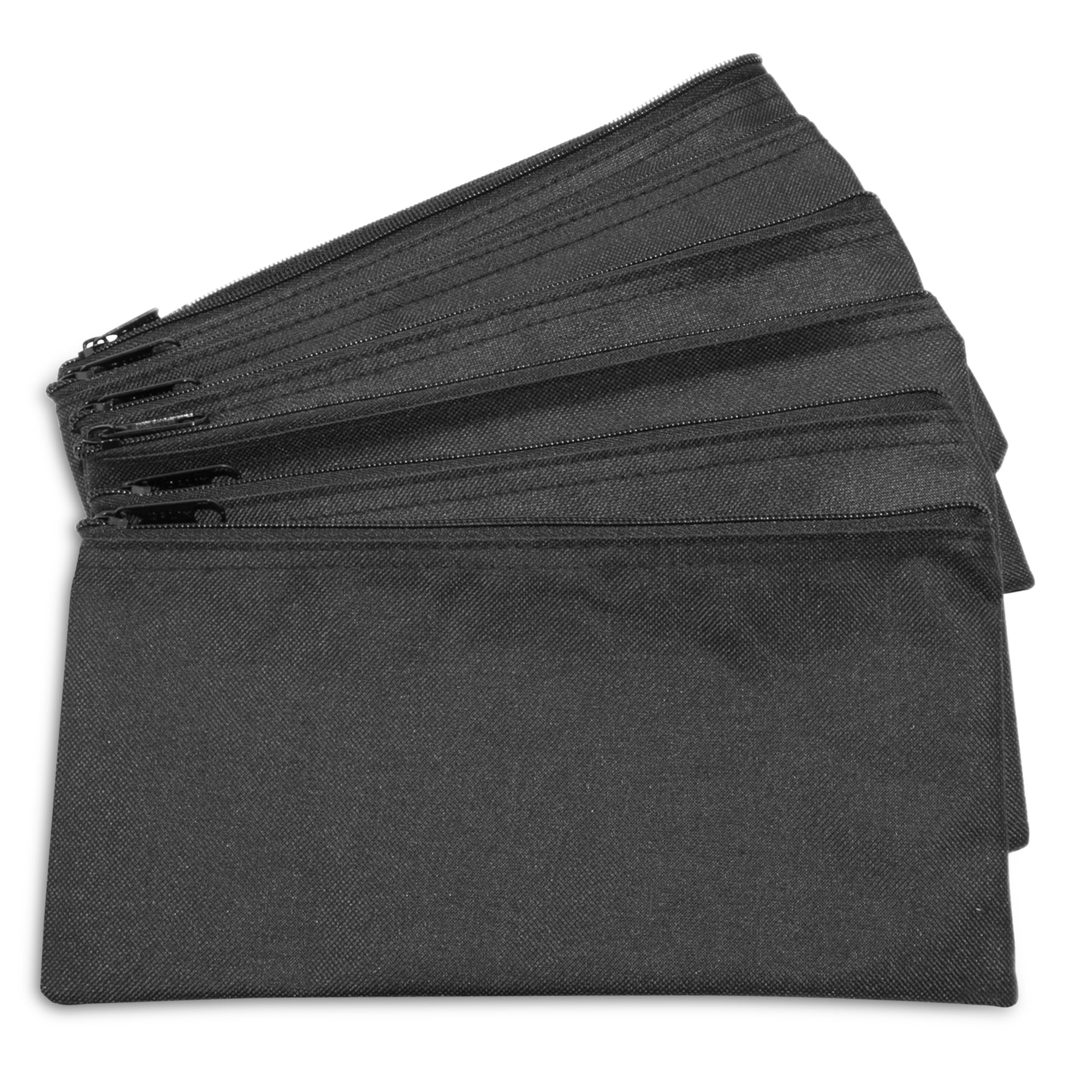 DALIX Zipper Bank Deposit Money Bags, Currency Organizer Holders, Cash ...