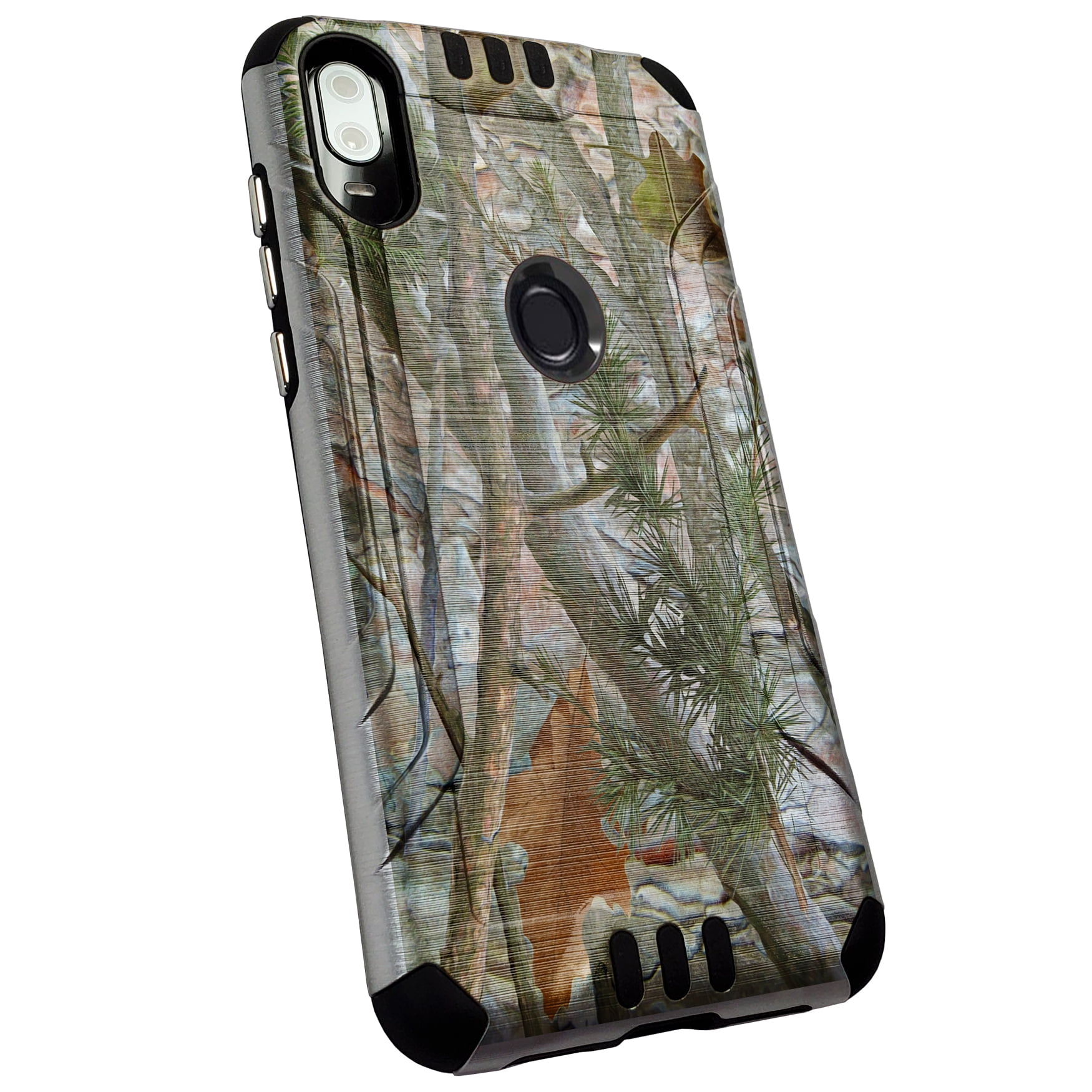 DALUX Silver Combat Phone Case Compatible with Alcatel Lumos (DALN5023 ...