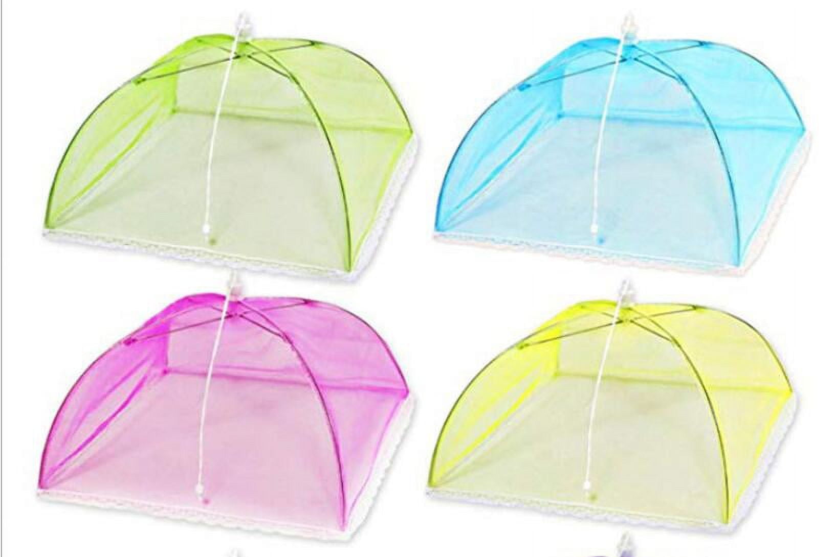 DALX 4pcs Pop-up Food Mesh Screen Cover Anti-insect Flying Bug Proof ...