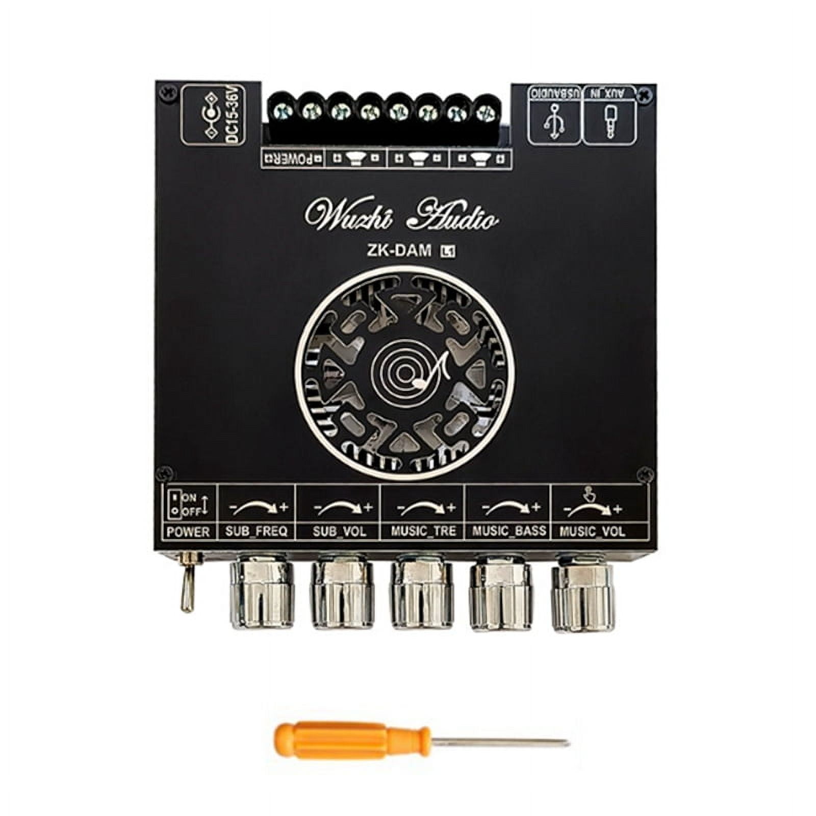 -DAM L1 Bluetooth Power Amplifier Board Stereo 2X220W&350W Bluetooth 5. ...