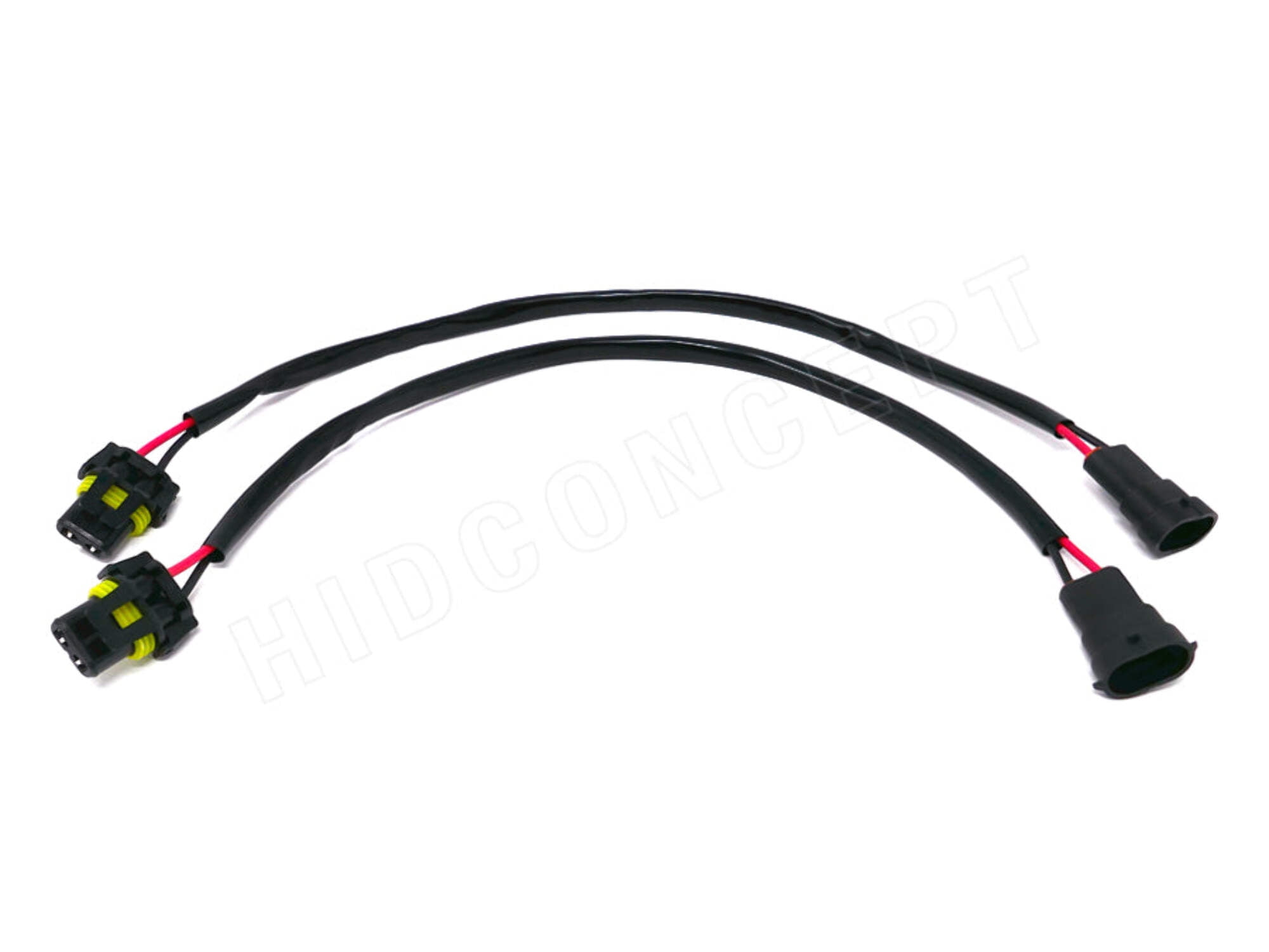 DAMA H11 Male to 9006 Female 15" Extension Wire Connectors | Pack of 2 ...
