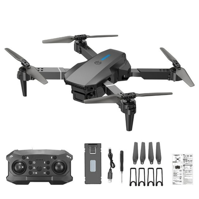 Foldable 4K Camera Drone, RC Quadcopter, Long Battery Life - Walmart ...