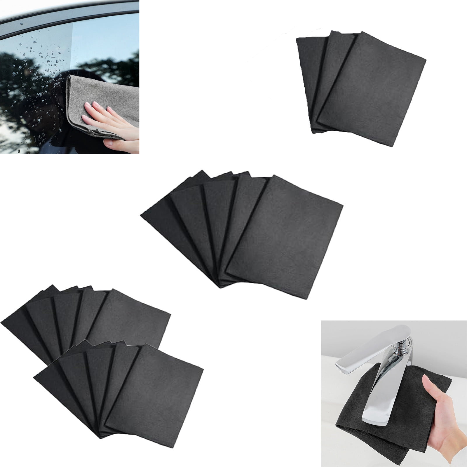 DAMAI 2025 New 10 Pcs Thickened Magic Cleaning Cloth,Upgrade Microfiber ...