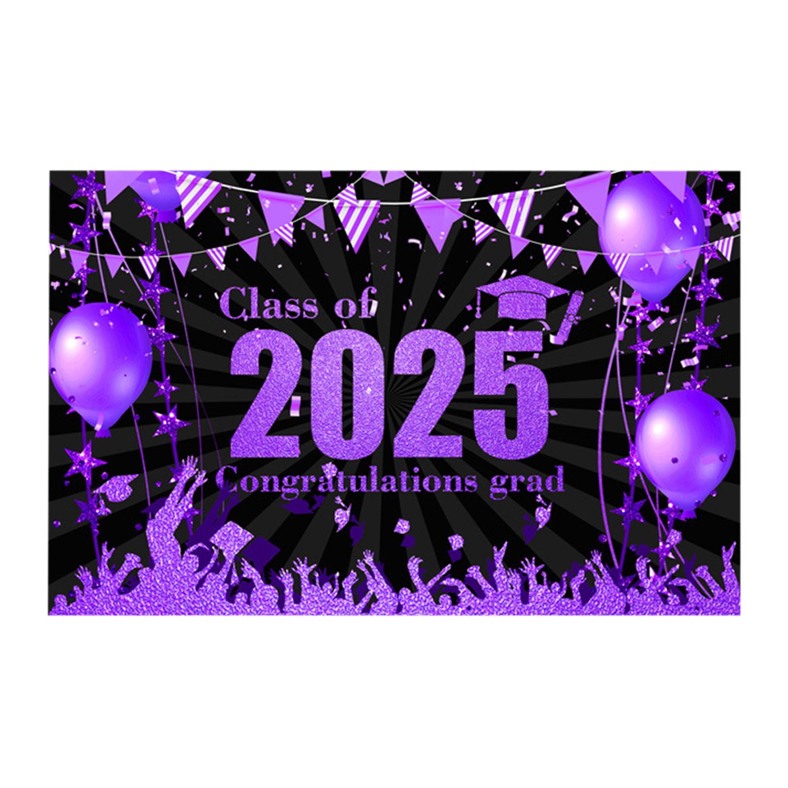 DAMAI 2025 Prom Night Party Backdrop,Photo Props for College & High ...