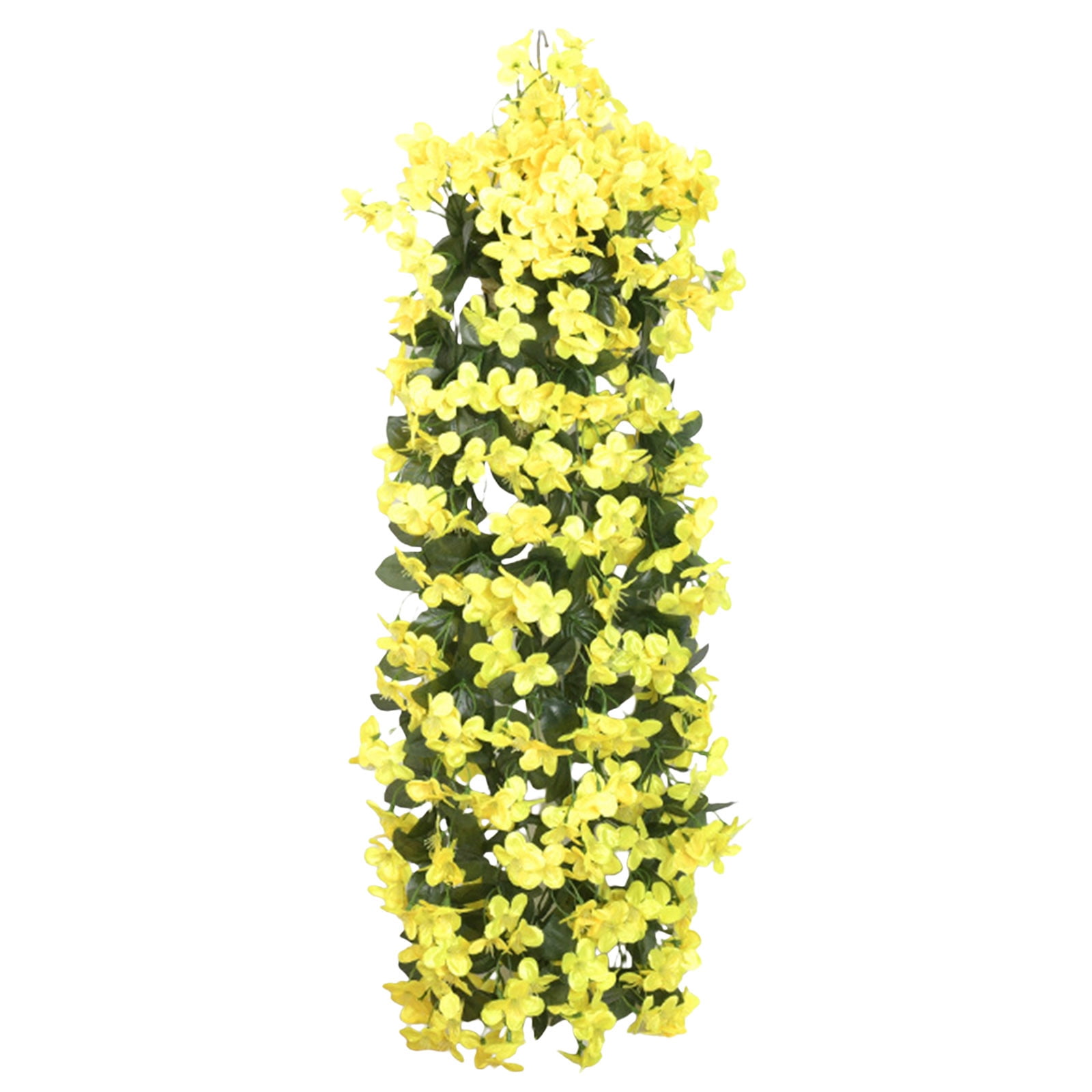DAMAI 33.4inch Artificial Hanging Flower,Greenery Fake Plants,UV ...