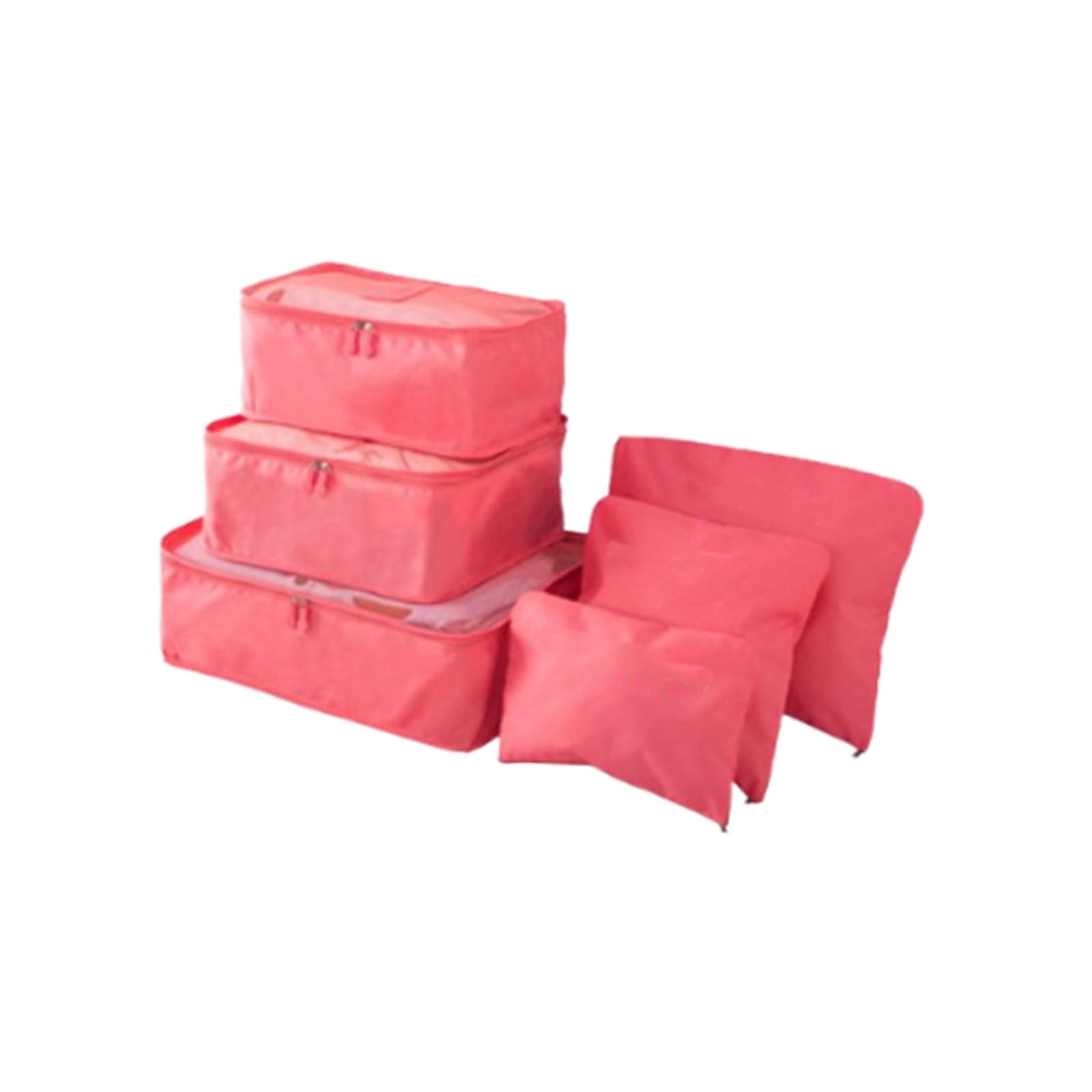 DAMAI 6 Pieces Portable Luggage Packing Cubes,Travel Luggage Organizer ...