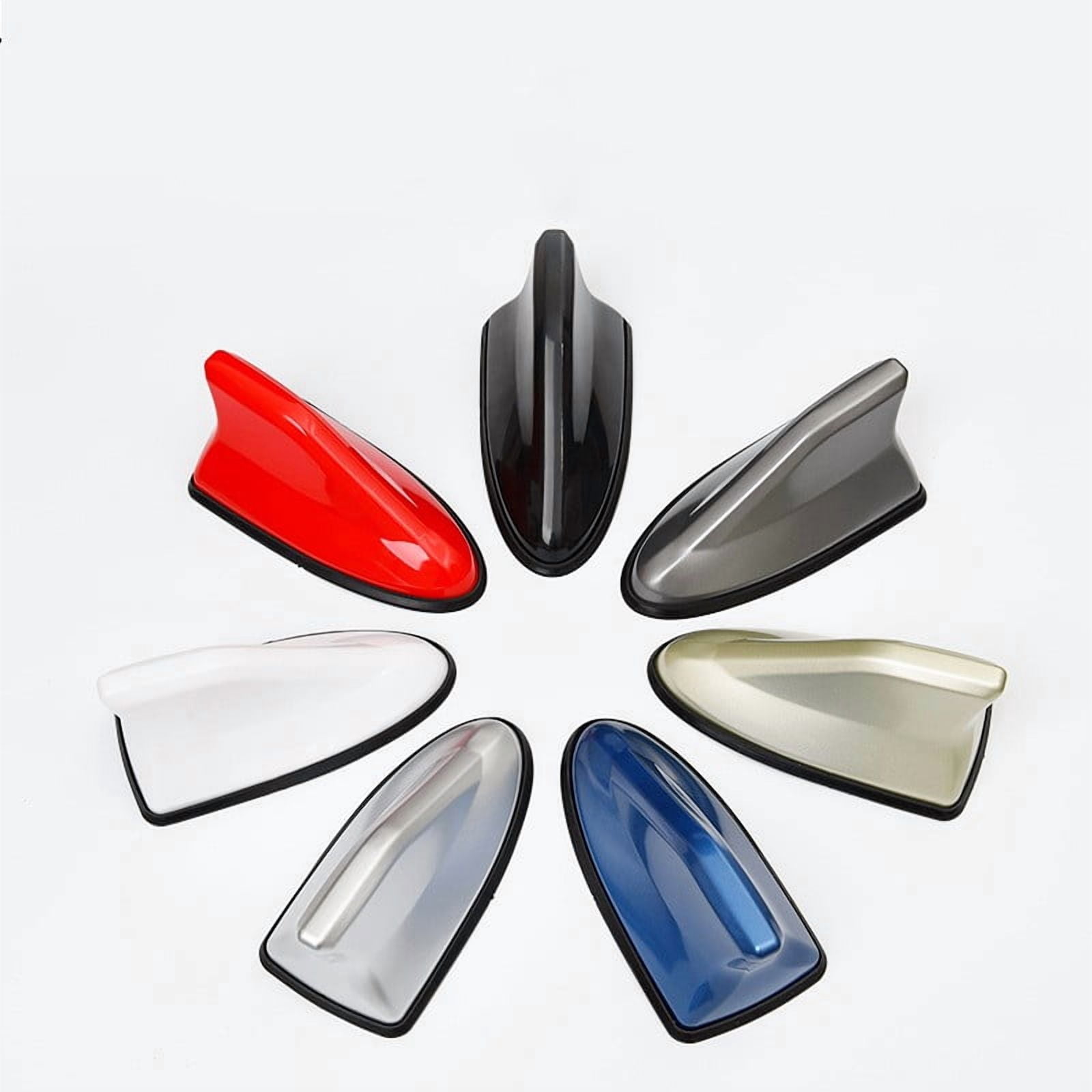 DAMAI Car Shark Fin Antenna Cover, Roof Aerial Base AM/FM Radio Signal ...