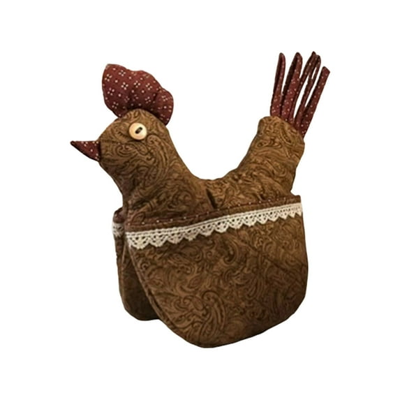 DAMAI Chicken-Shaped Oven Mittens, 9.8x7.9 inch Funny Animal Kitchen ...