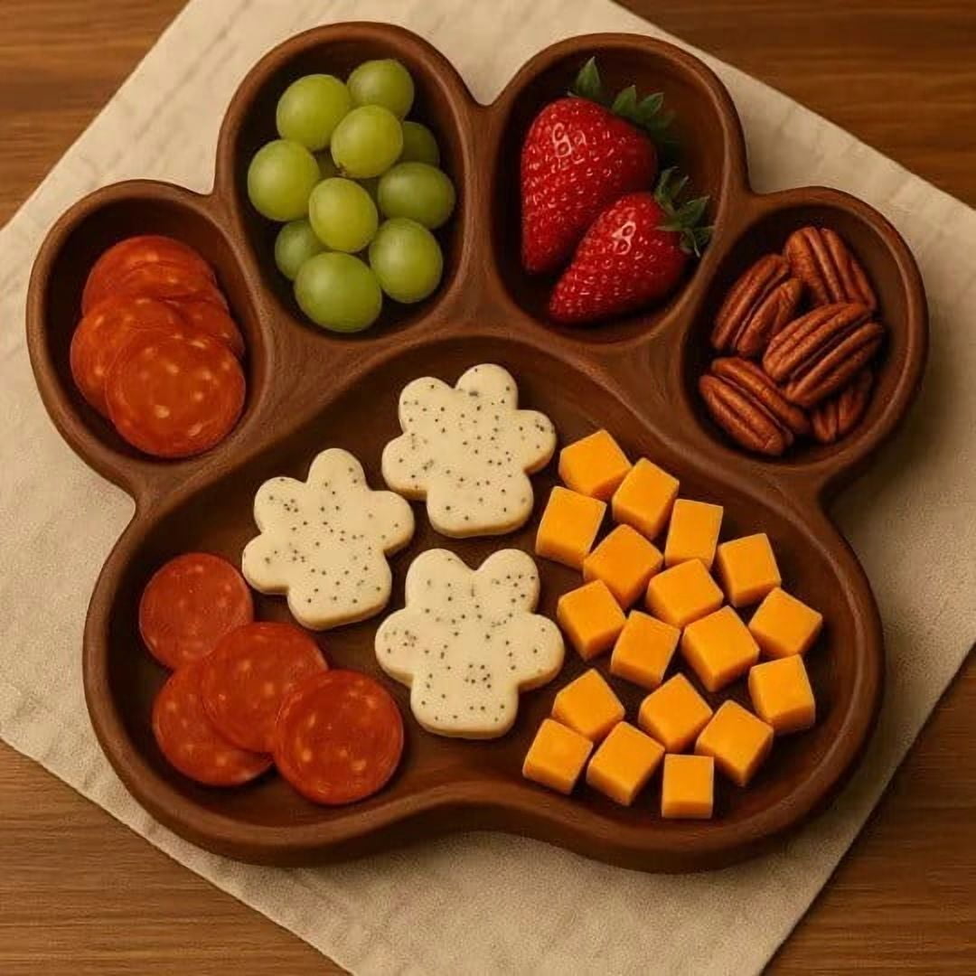 DAMAI Decorative Wooden Serving Boards Set,Dog Shaped Wooden ...