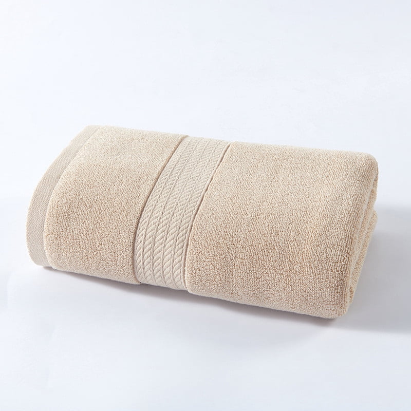 DAMAI Egyptian Cotton Bath Towel, Plain Color Ultra Soft & Highly ...